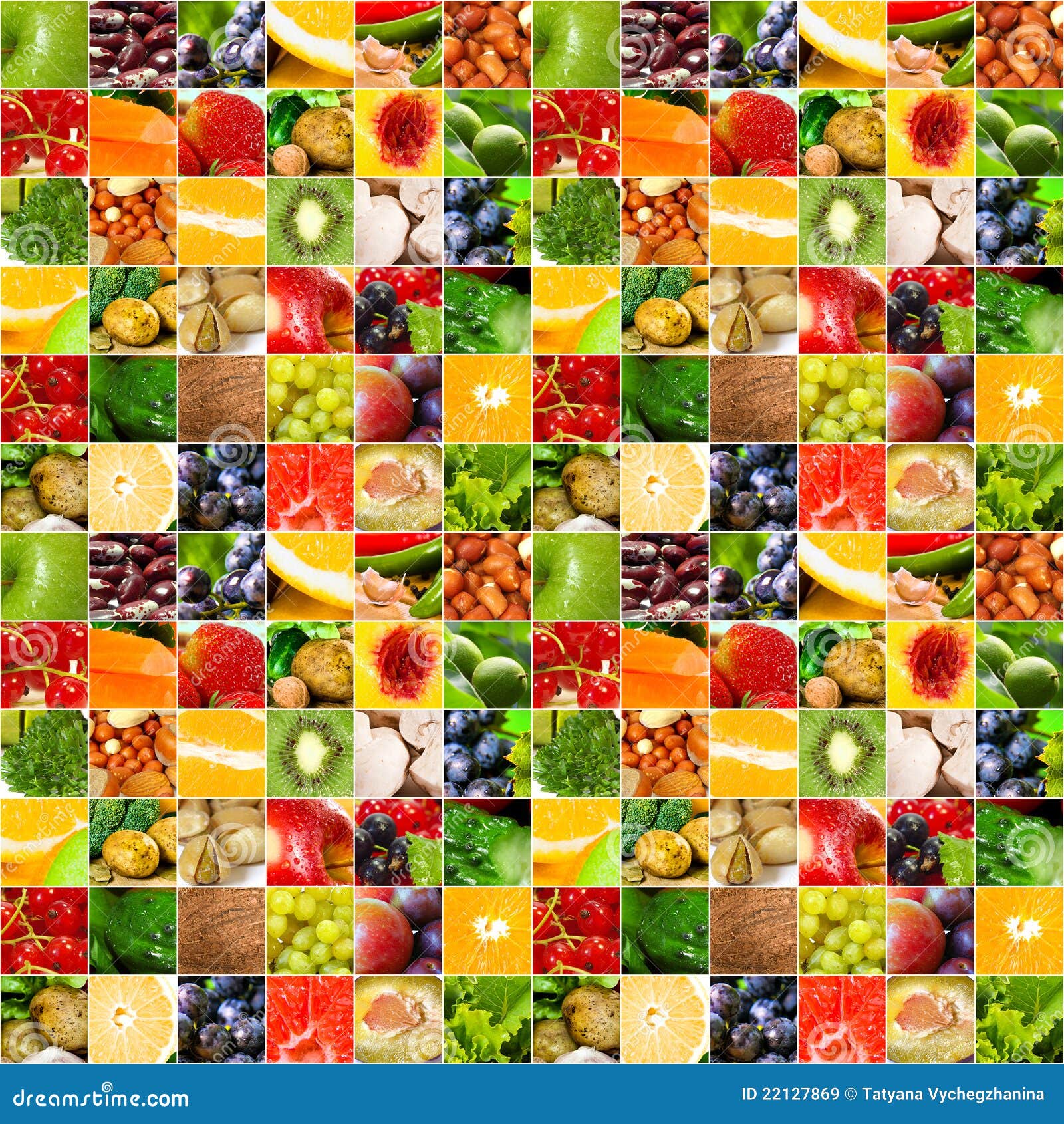 Fruits Vegetable Big Collage Stock Image - Image of healthy, health ...