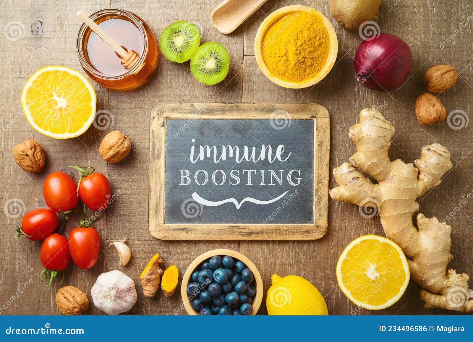 Fruits and Vegetables for Immune System Boosting. Healthy Eating ...