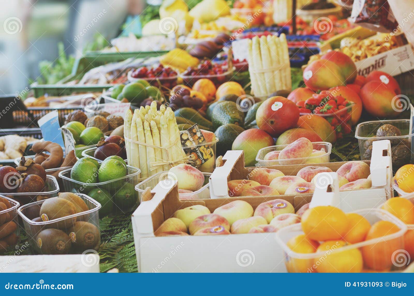 Fruits and Vegetables Market Stock Image - Image of italian, avocado ...