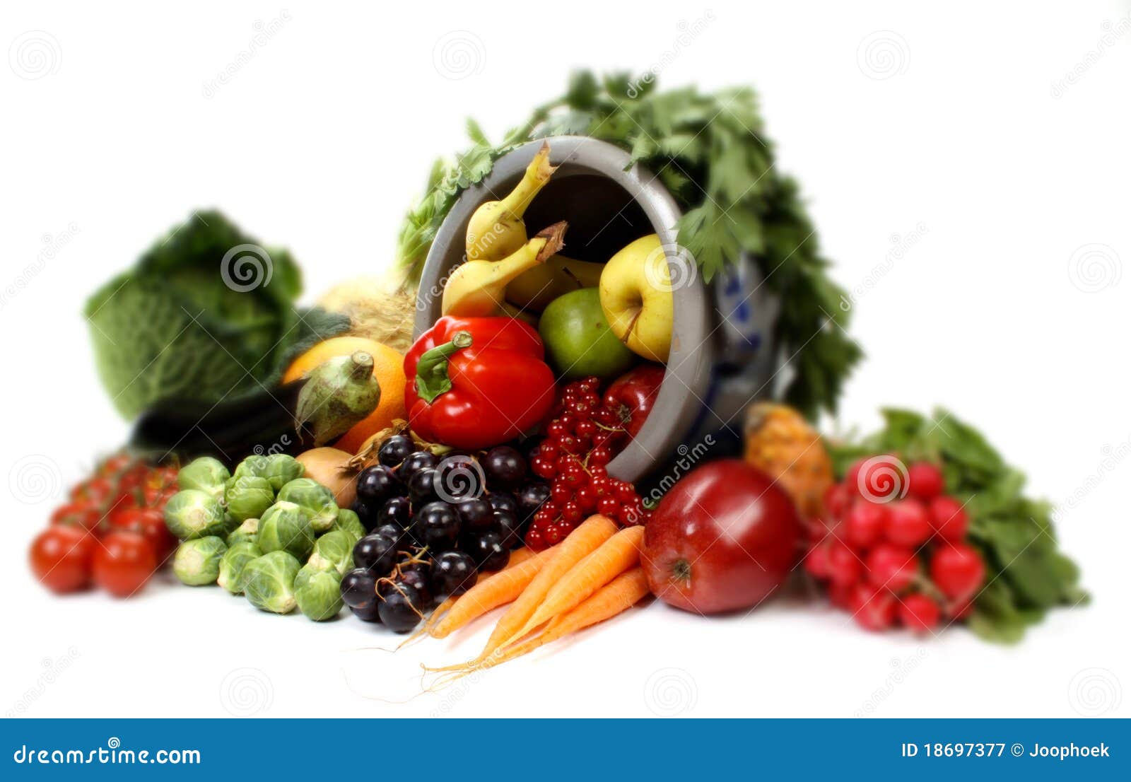 Fruits and Vegetables, with Shallow Focus Stock Image - Image of field ...