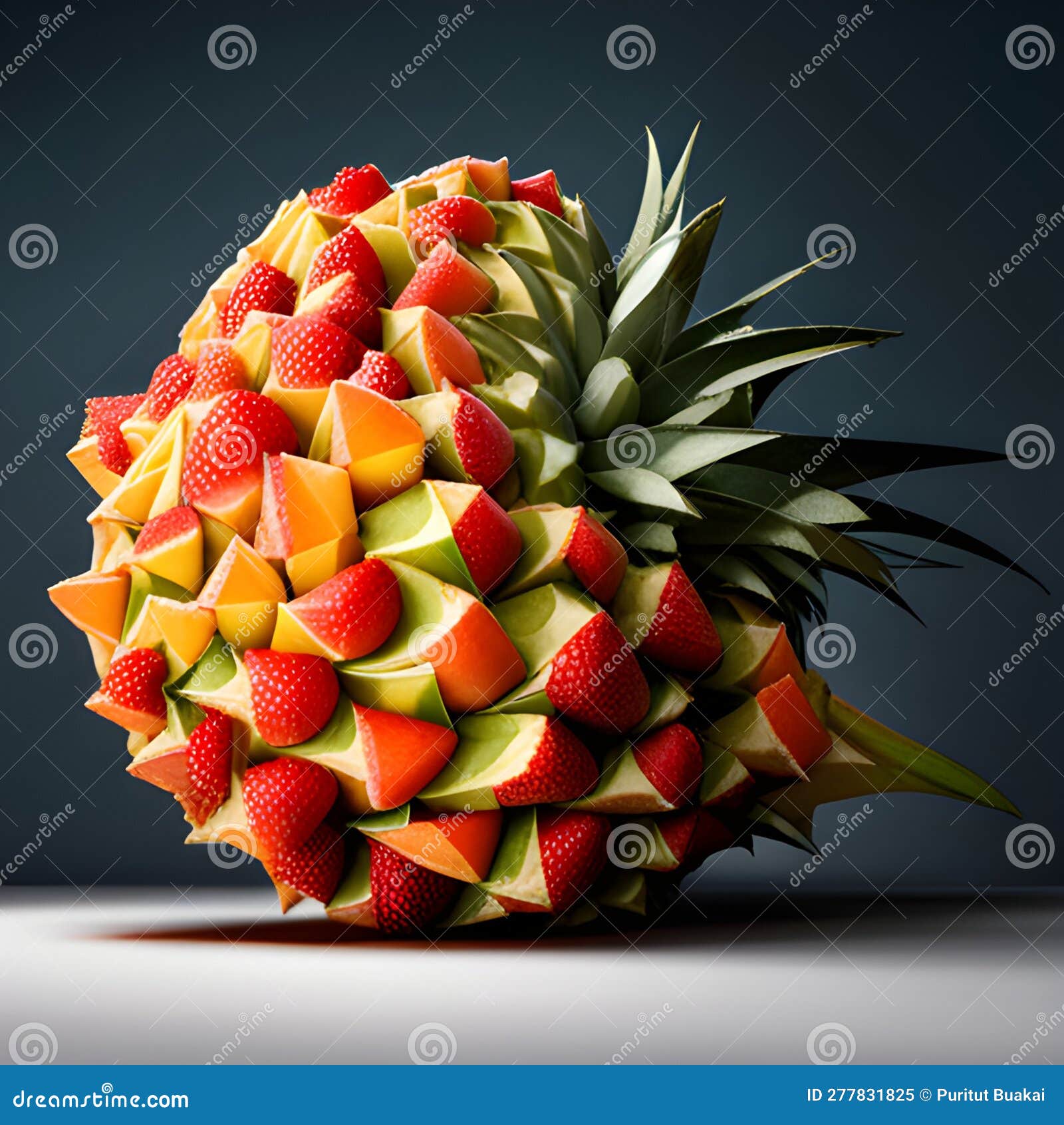 Strange fruit stock illustration. Illustration of fruit - 277831825