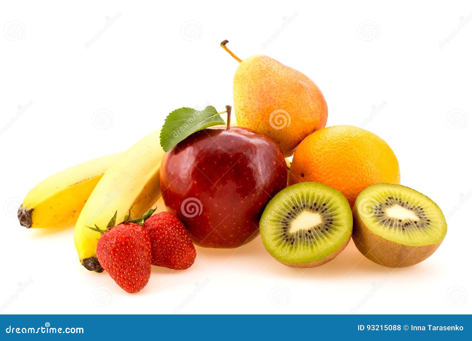 Fruits on white background stock photo. Image of juice - 93215088