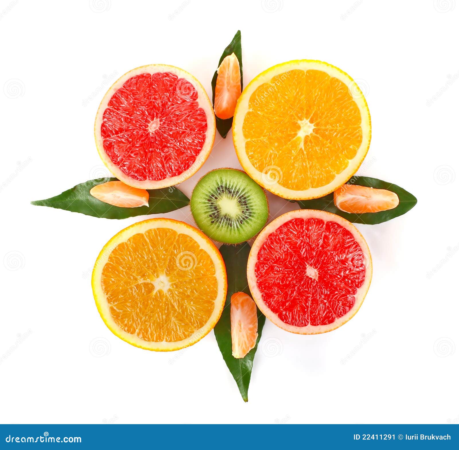 Fruity compass stock image. Image of eating, health, kiwi - 22411291