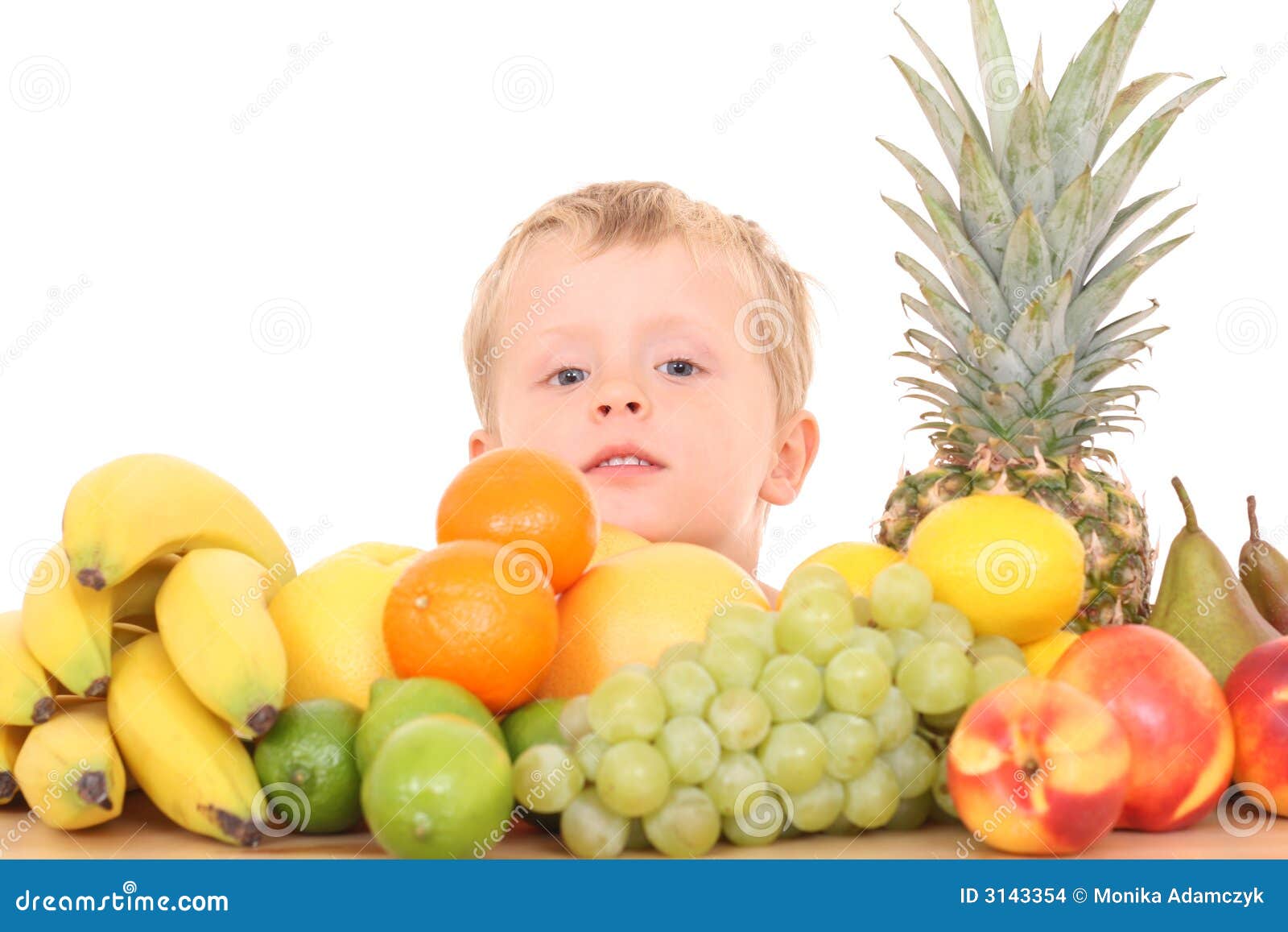 Fruity kid stock photo. Image of nutritious, peach, healthy - 3143354