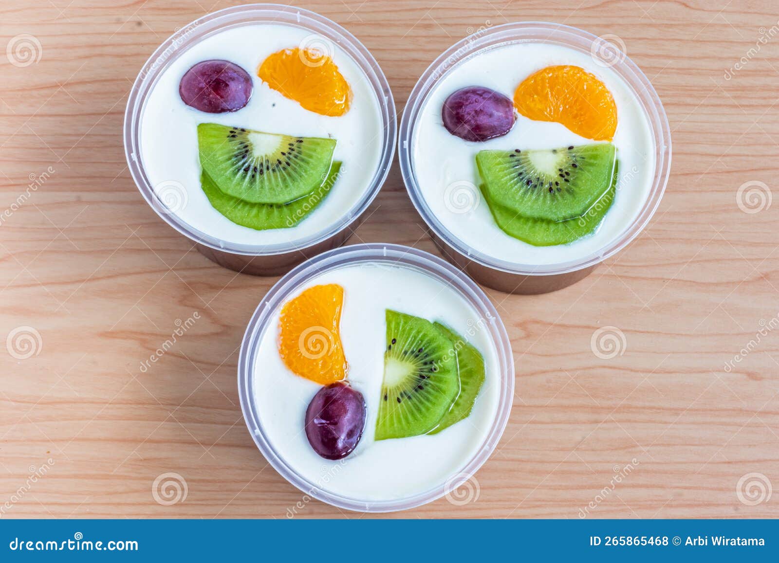 Fruity Milk Pudding, Sweet Chocolate Silk Pudding Dessert with Fruit ...