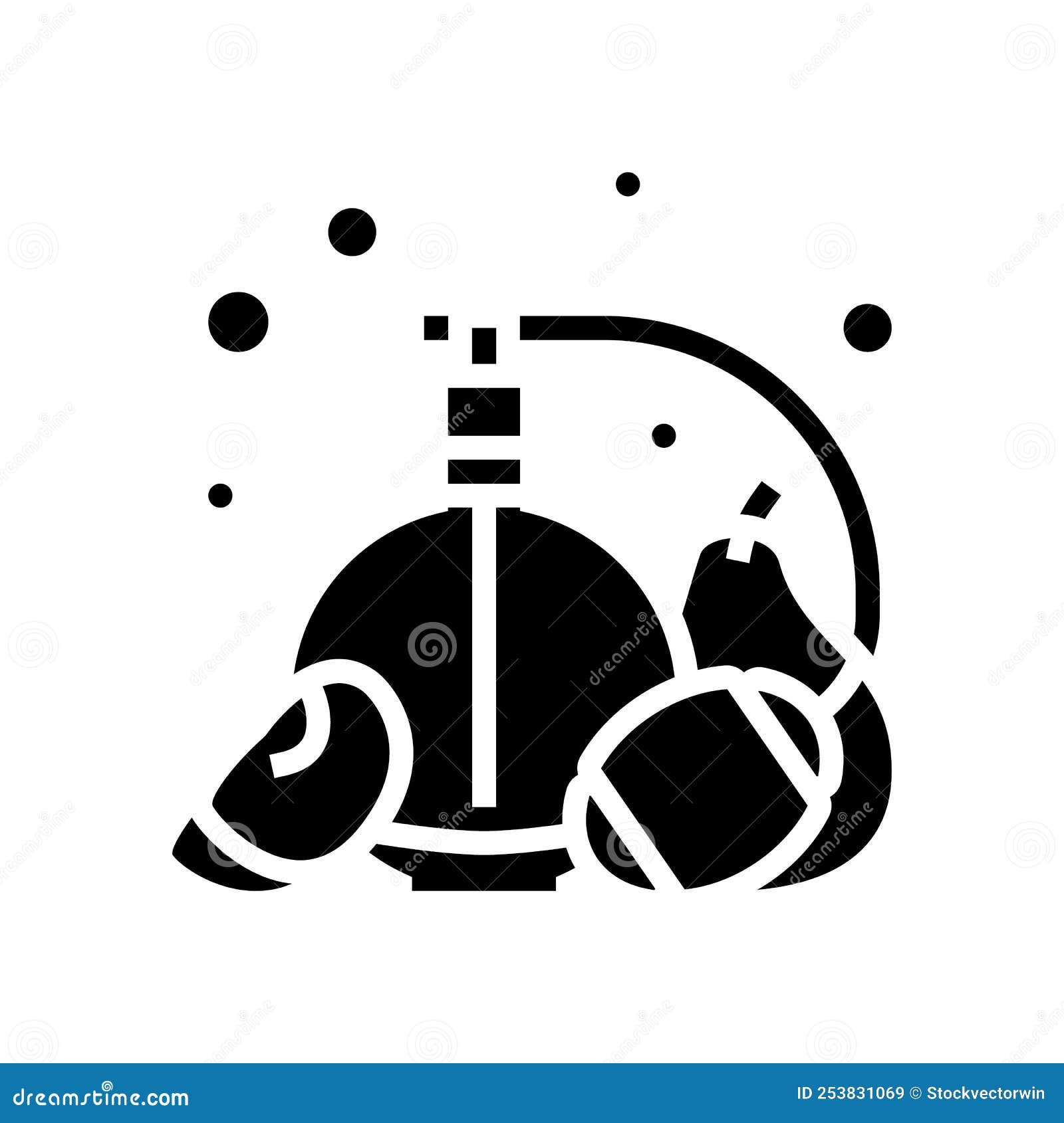 Fruity Notes Perfume Glyph Icon Vector Illustration Stock Vector ...
