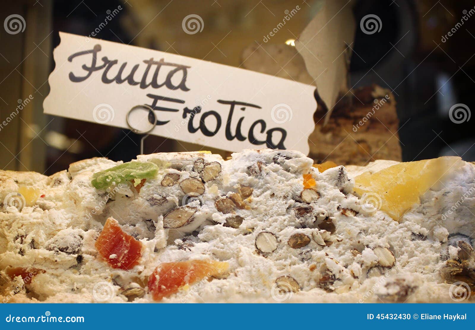 Fruity Sweets Window Display Stock Photo - Image of cake, window: 45432430