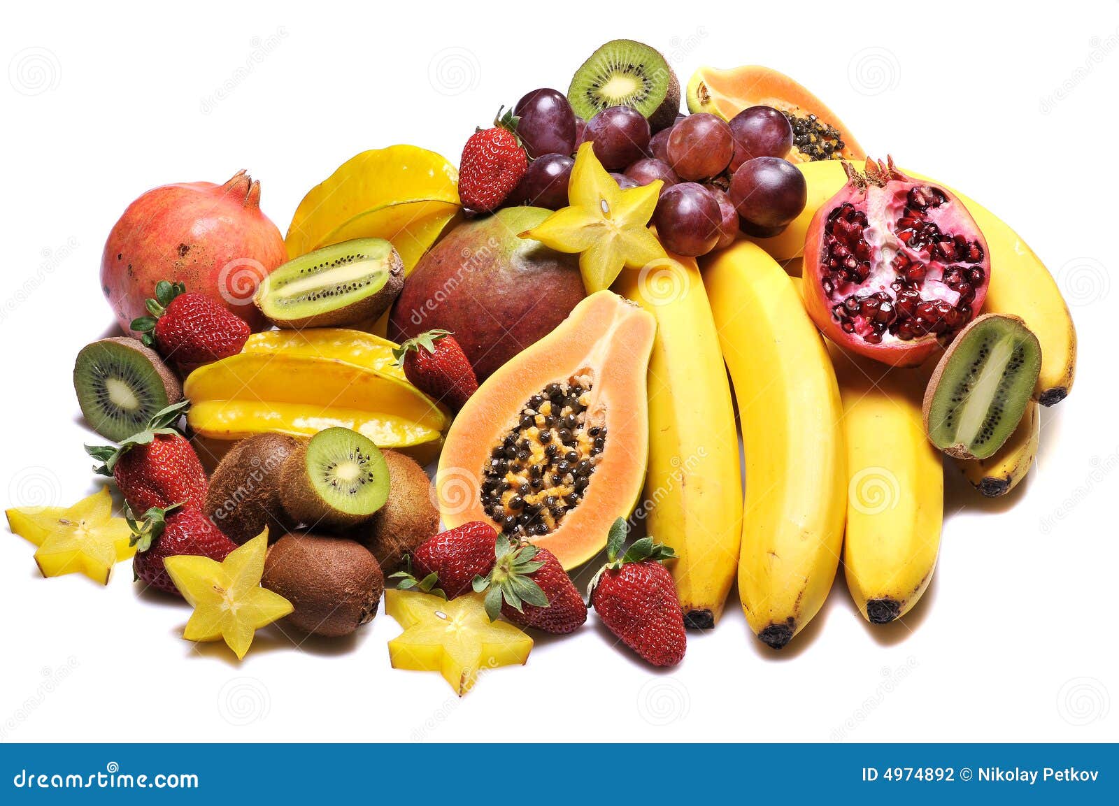 Frukter arkivfoto. Bild av äta, sött, kalori, nytt, grön - 4974892