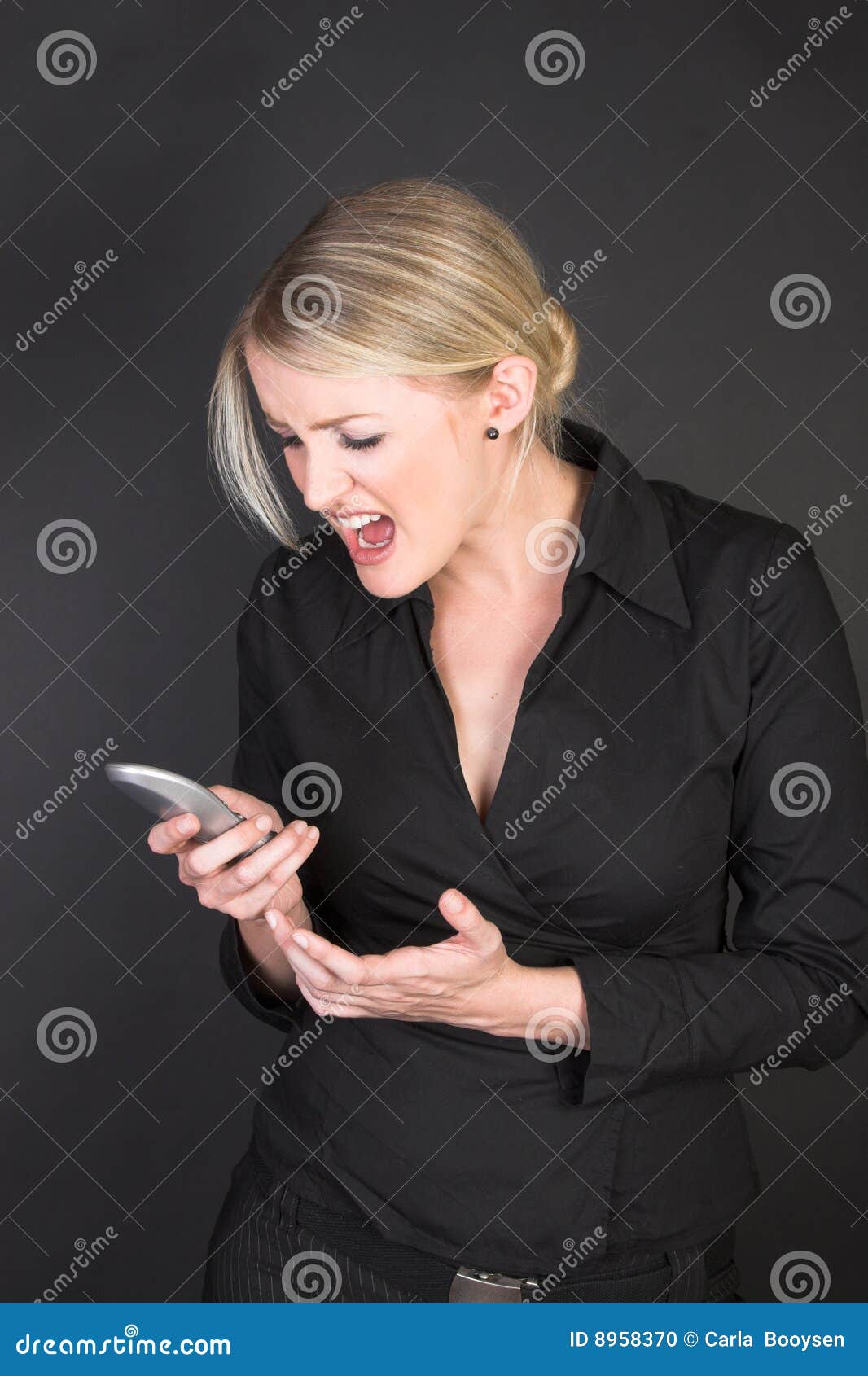 Frustrated stock photo. Image of pretty, frustrated, angry - 8958370
