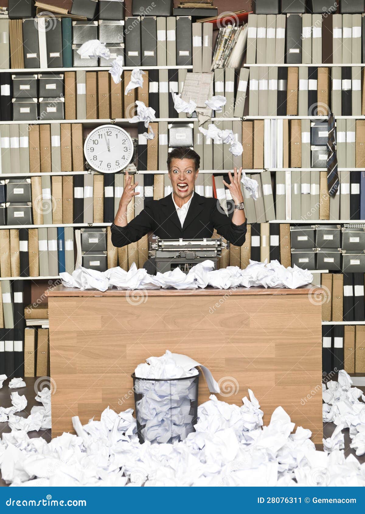 Frustrated Author stock image. Image of writers, expression - 28076311