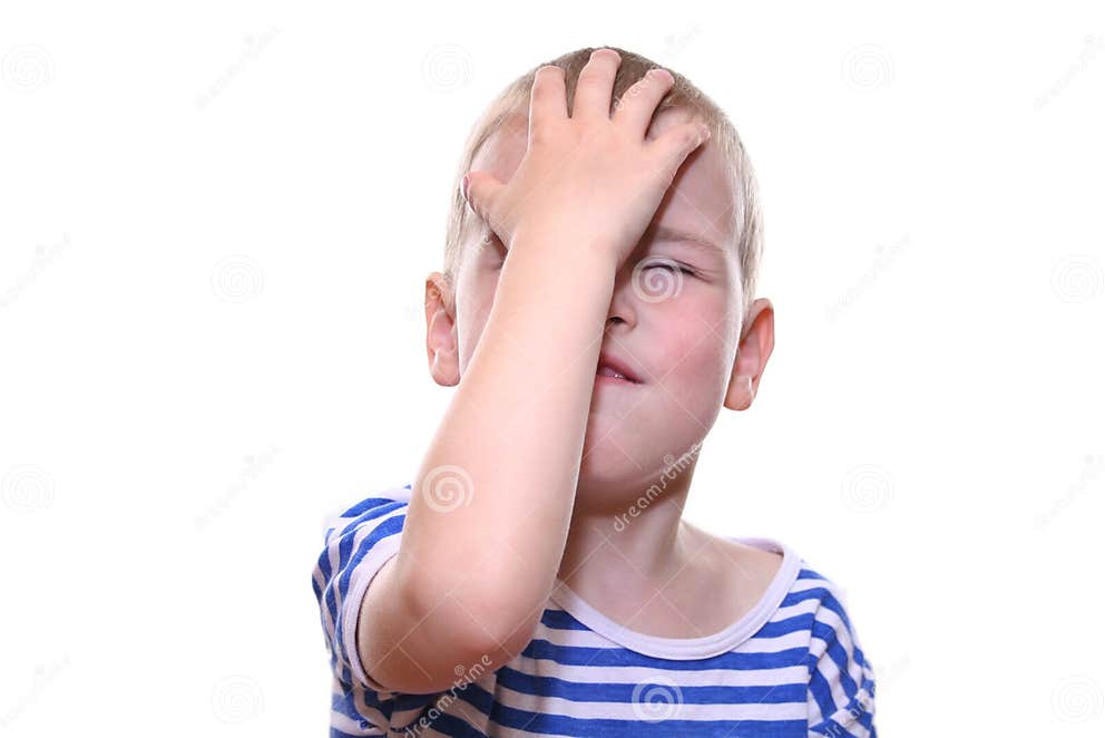 FRUSTRATED boy stock photo. Image of anquish, fail, expression - 828936