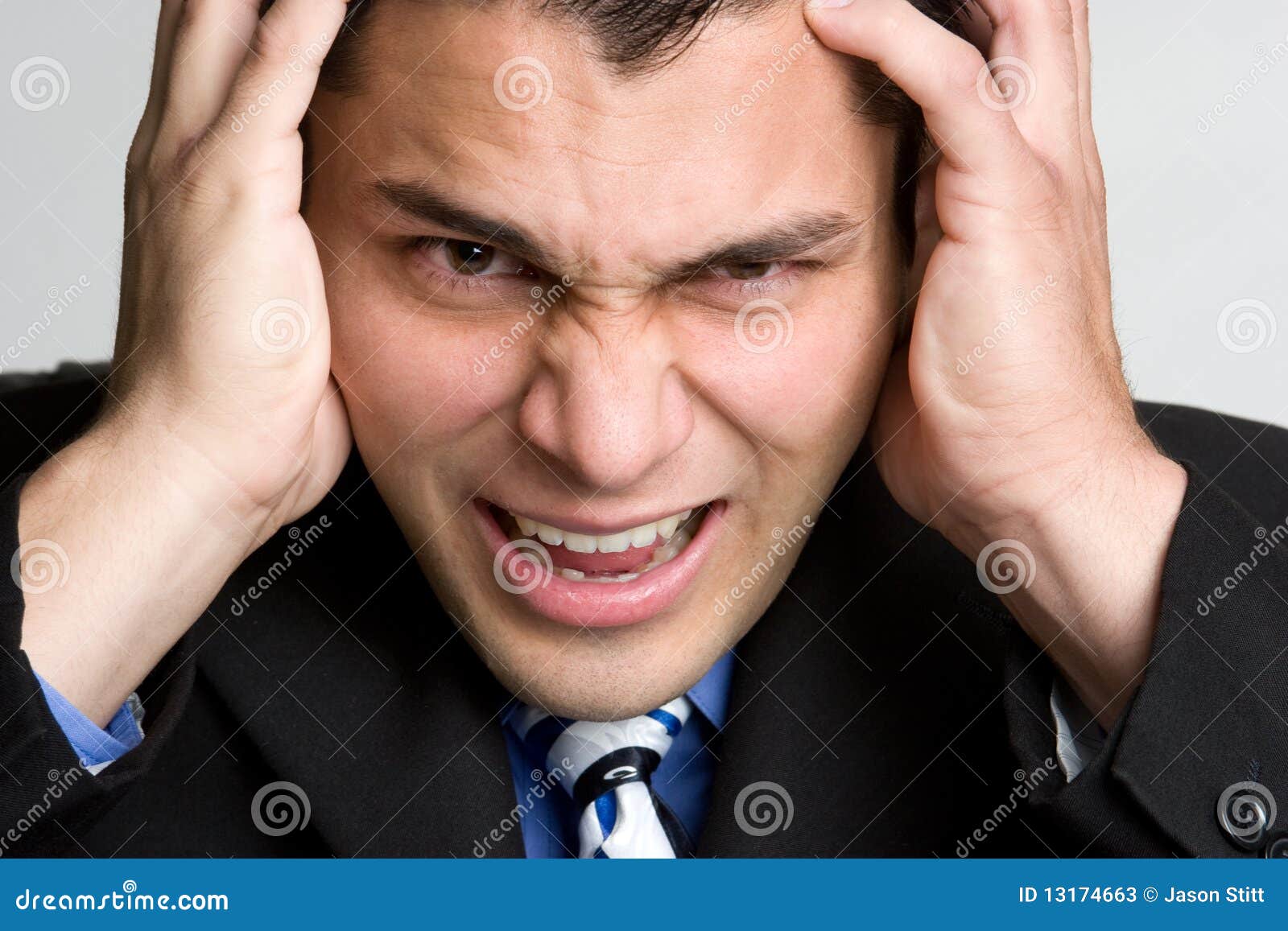 Frustrated Businessman stock image. Image of executive - 13174663