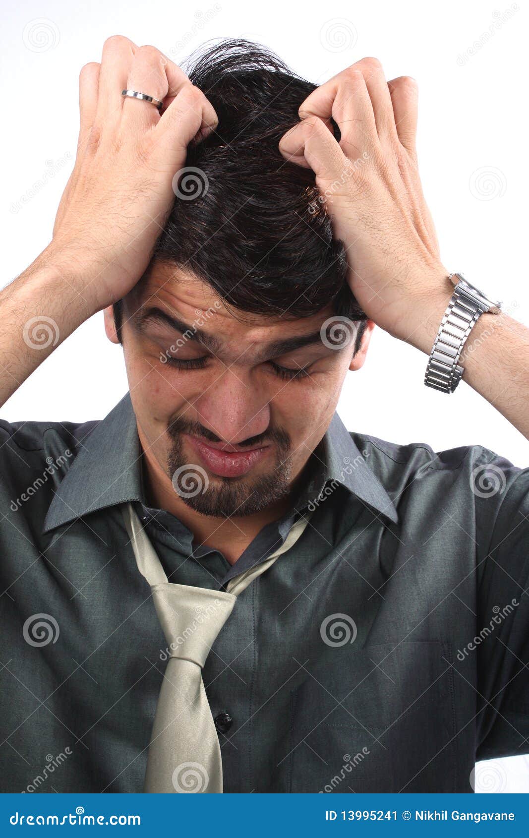 Frustrated Businessman stock image. Image of executive - 13995241
