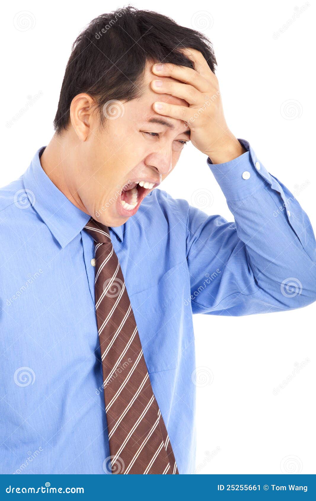 Frustrated businessman stock image. Image of executive - 25255661