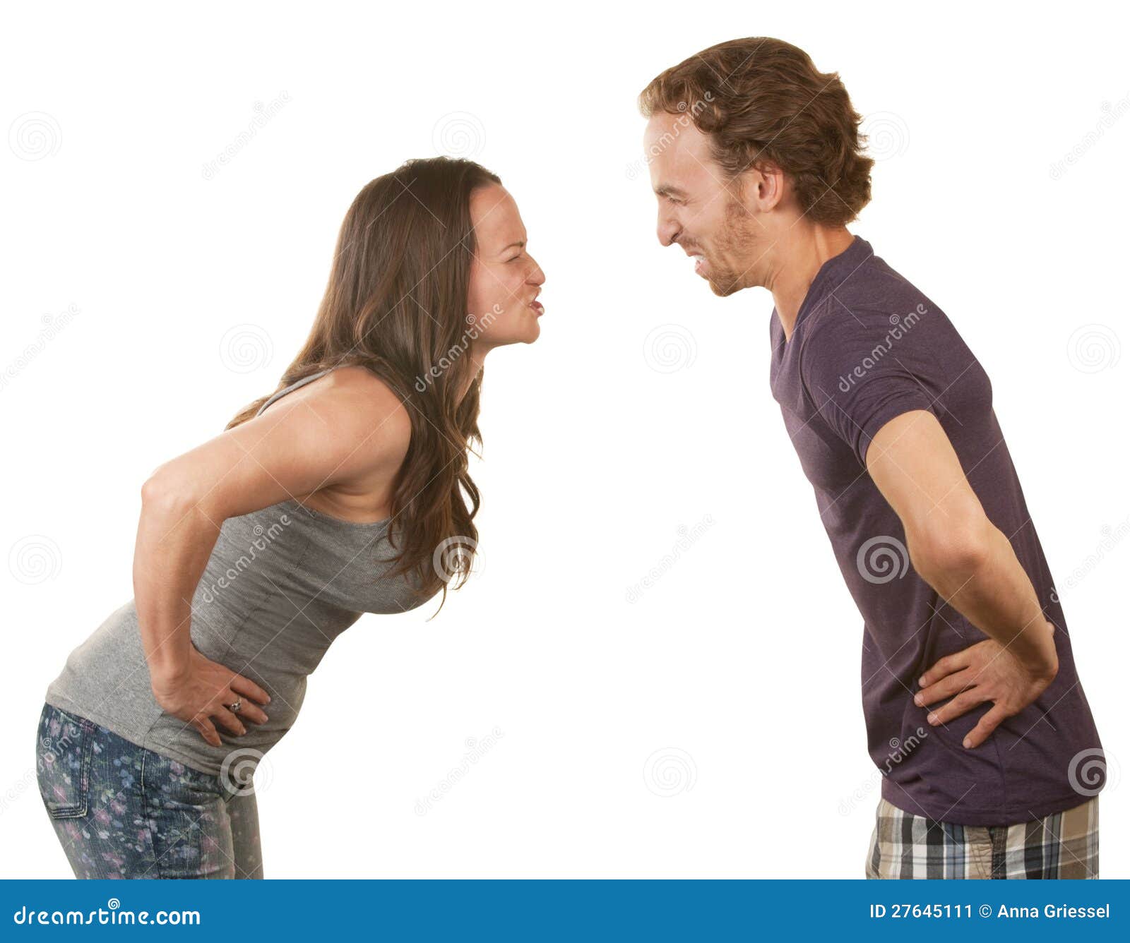Frustrated Couple Arguing stock image. Image of annoyed - 27645111