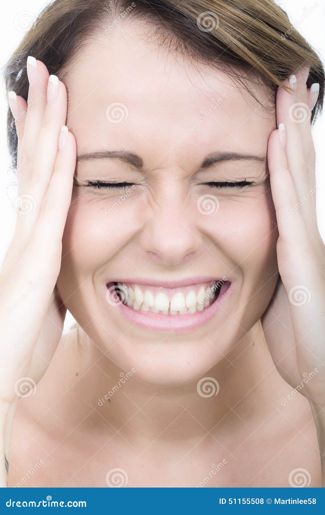 Frustrated Embarrassed Angry Young Woman Stock Photo - Image of upset ...