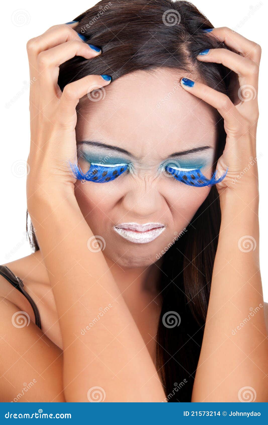 Frustrated female stock photo. Image of frustrated, expression - 21573214