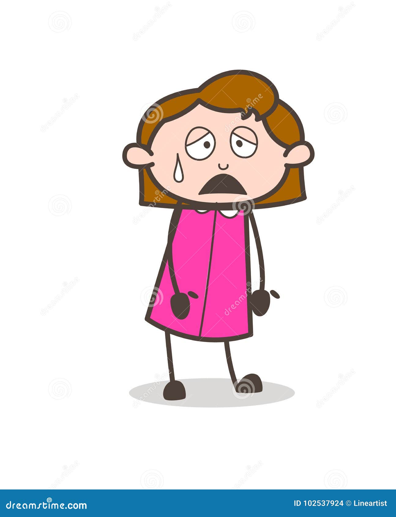 Frustrated Girl With Bad Sadness Thoughts Depressed Woman Lying In Bed Feeling Confusion Of