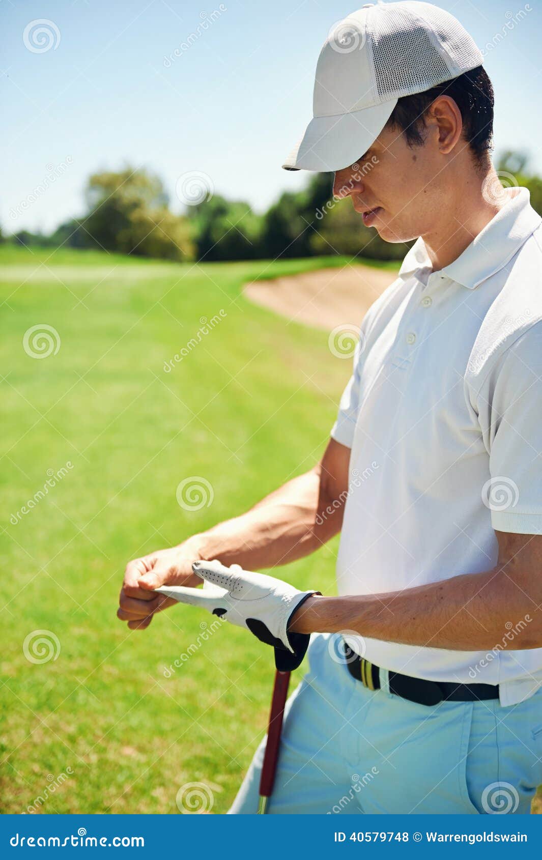 Frustrated golfer stock photo. Image of faliure, frustration - 40579748