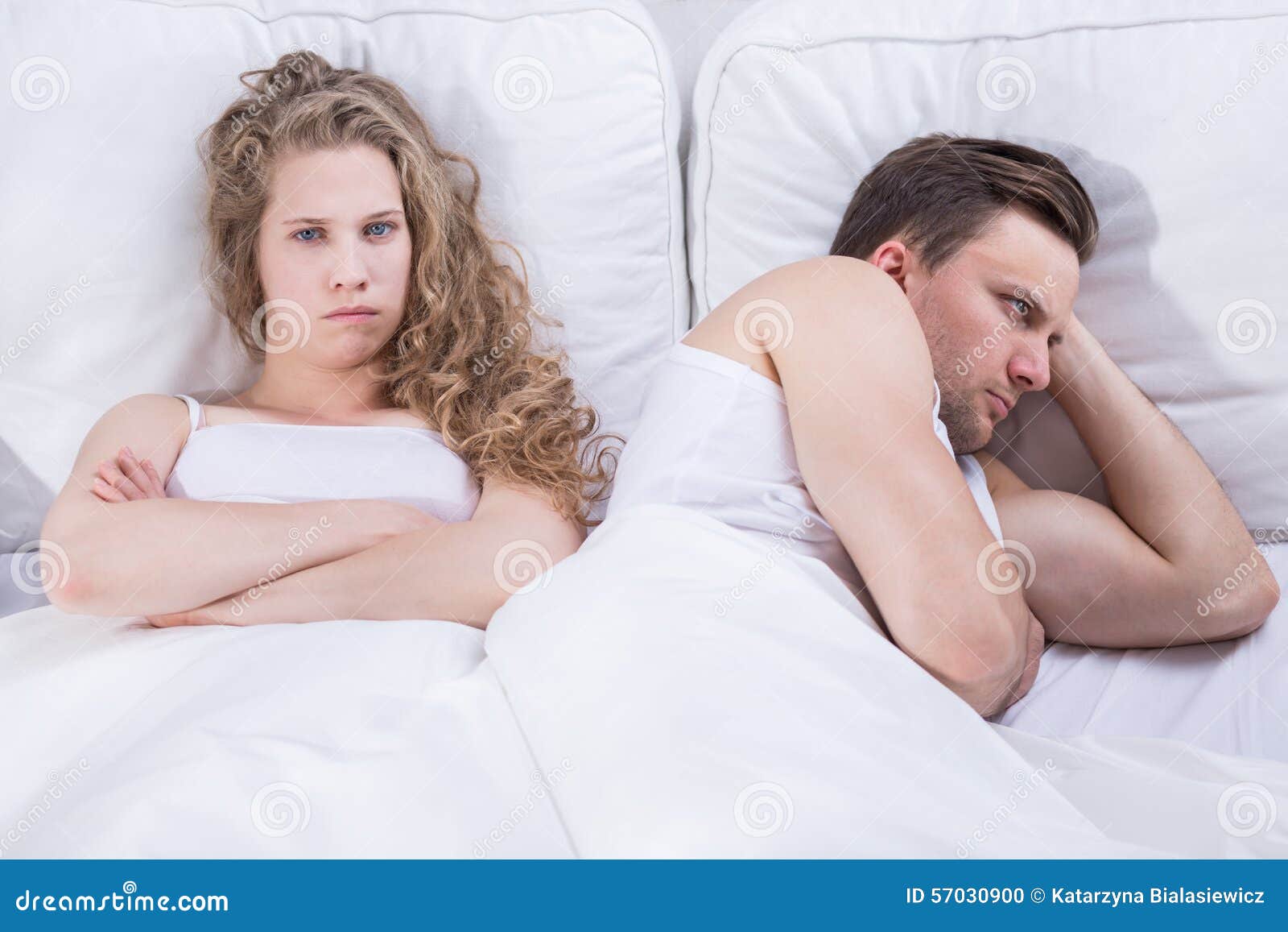 Frustrated Pair Having Problem Stock Photo - Image of stress, caucasian ...