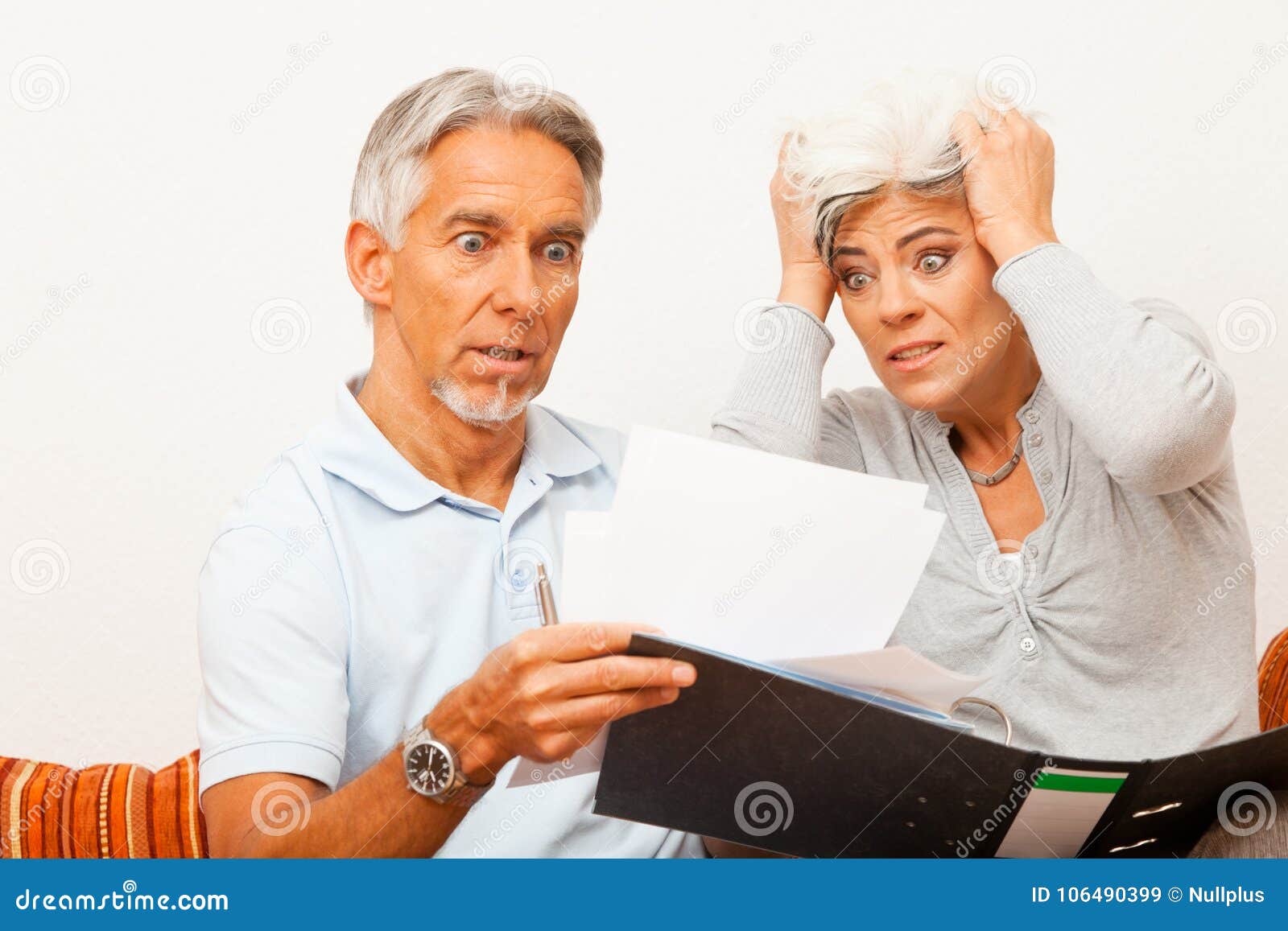 Senior Couple Doing Paperwork Stock Image - Image of looking, adult ... Senior Couple Doing Paperwork Stock Image - Image of looking, adult ...