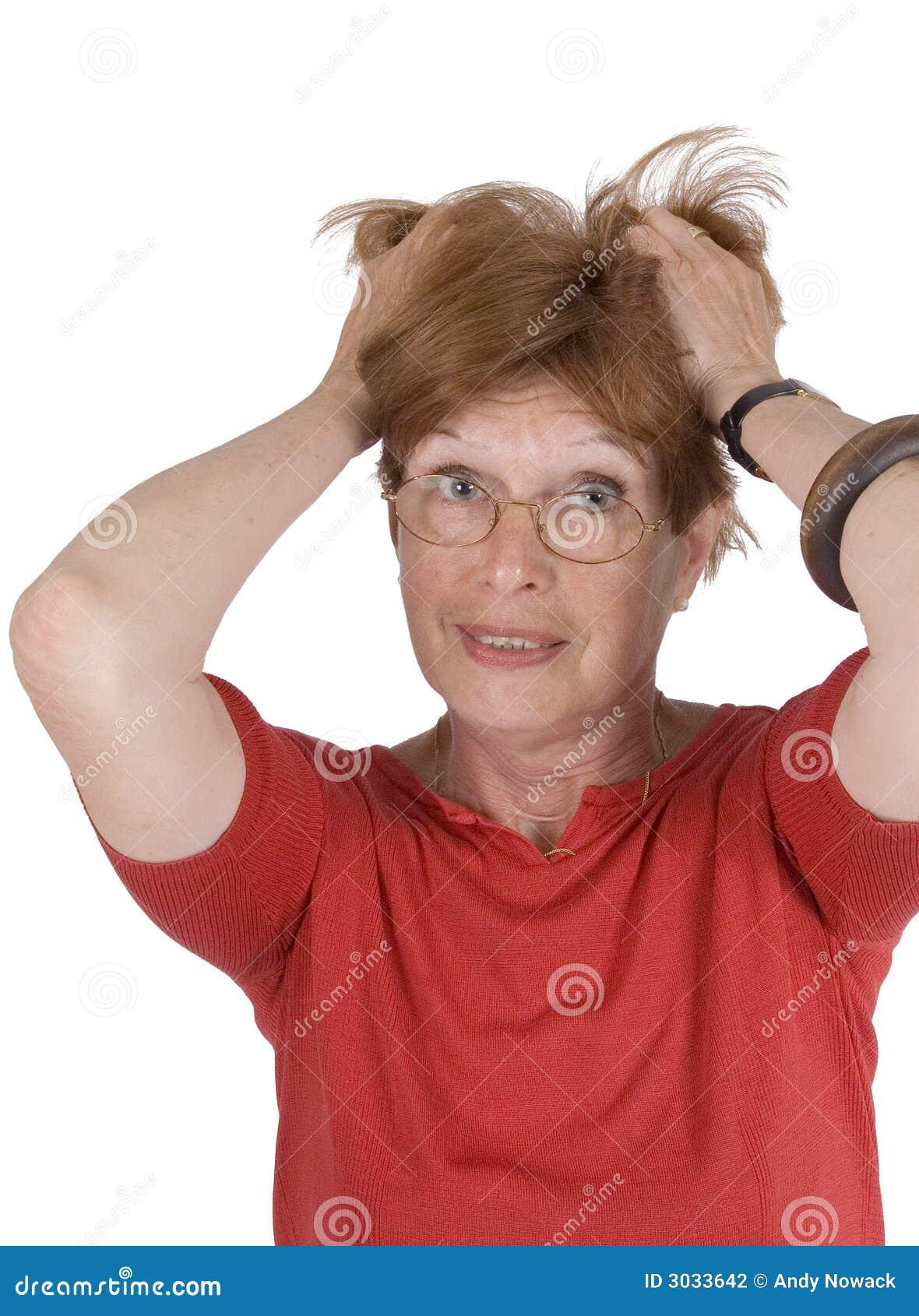 Frustrated Senior Woman stock photo. Image of annoyance - 3033642