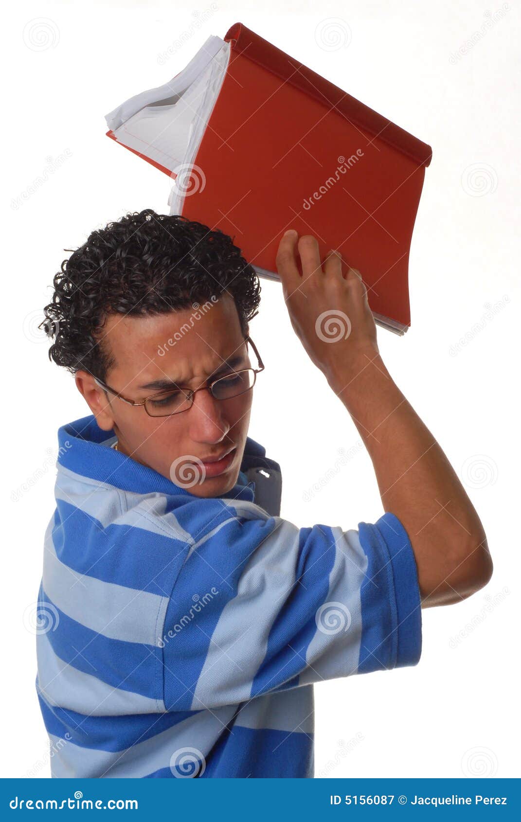 Frustrated student stock image. Image of teen, young, person - 5156087