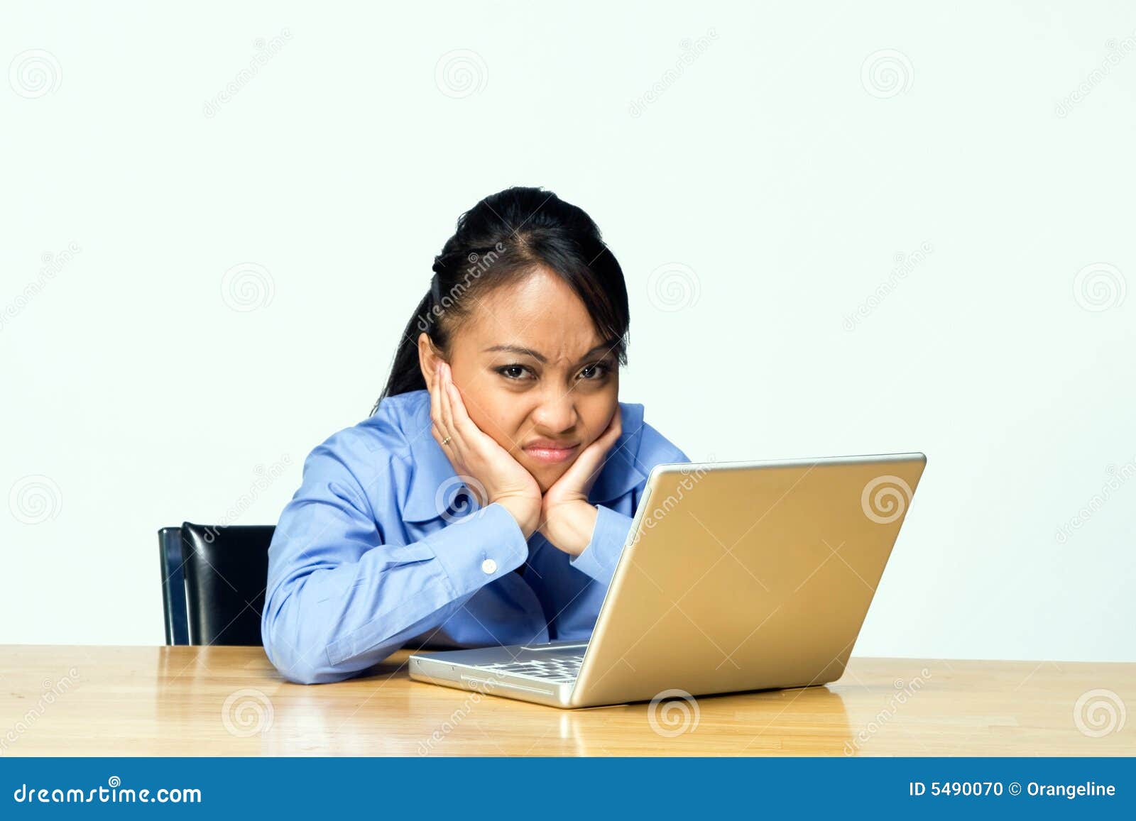 Frustrated Student-Horiz stock photo. Image of technology - 5490070