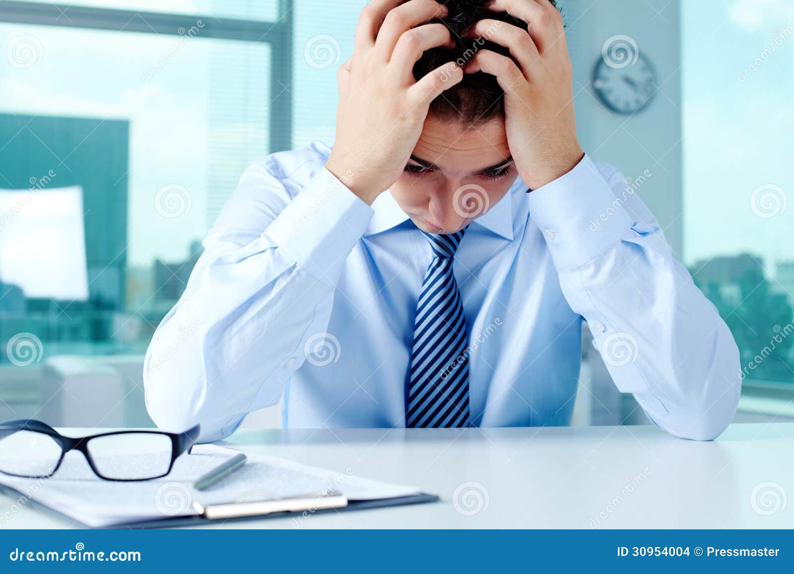 Frustratie stock foto. Image of mislukking, frustratie - 30954004