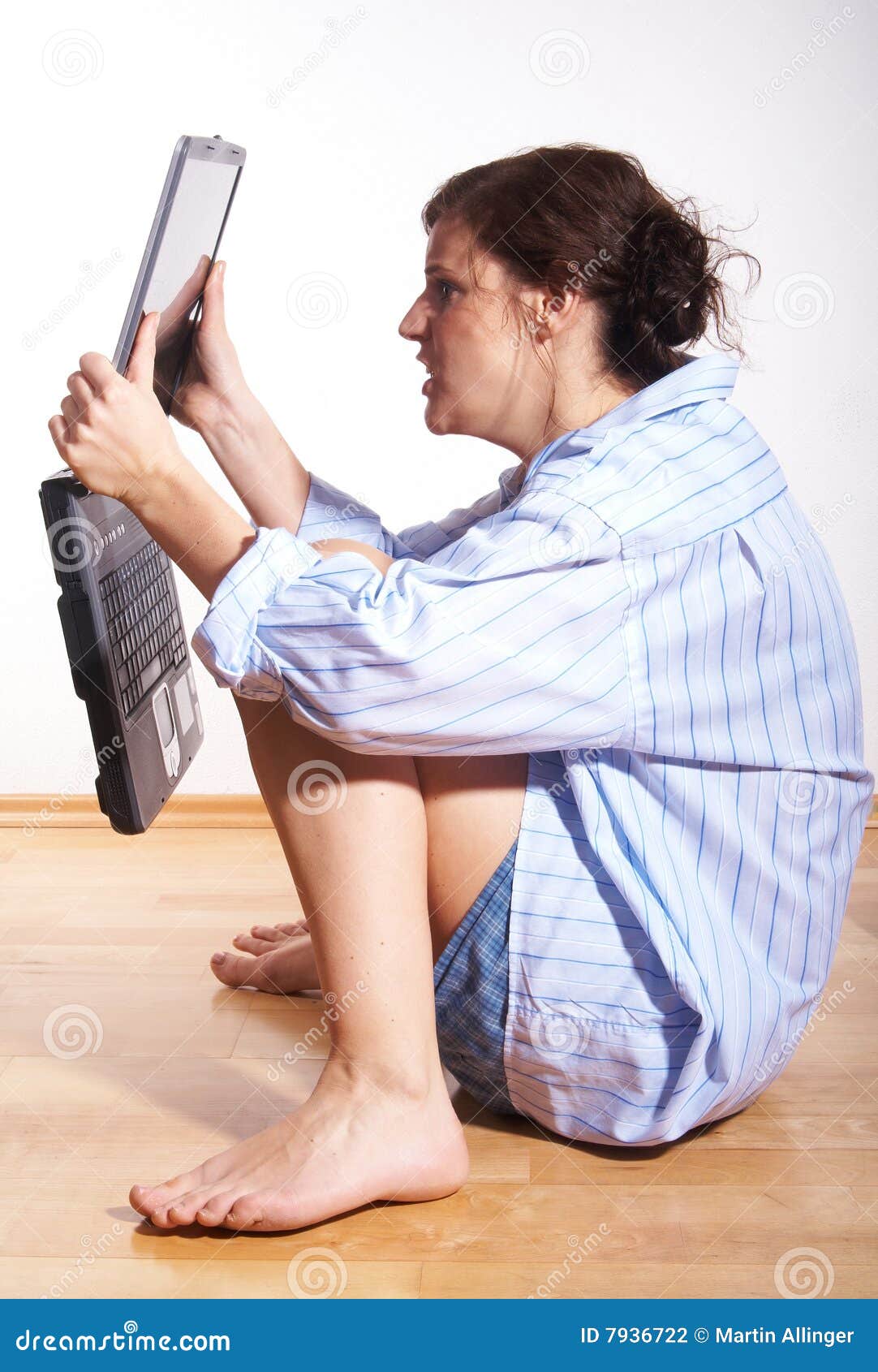 Frustrating Laptop Picture. Image: 7936722