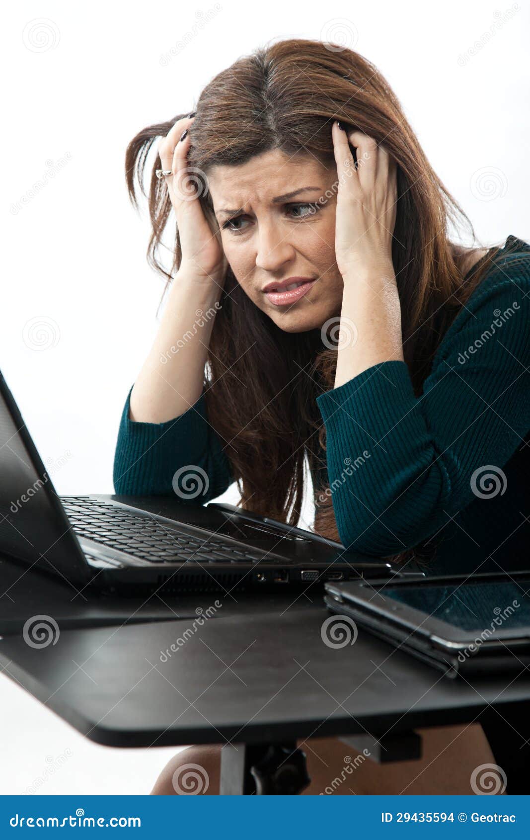 Frustration stock photo. Image of attractive, expression - 29435594