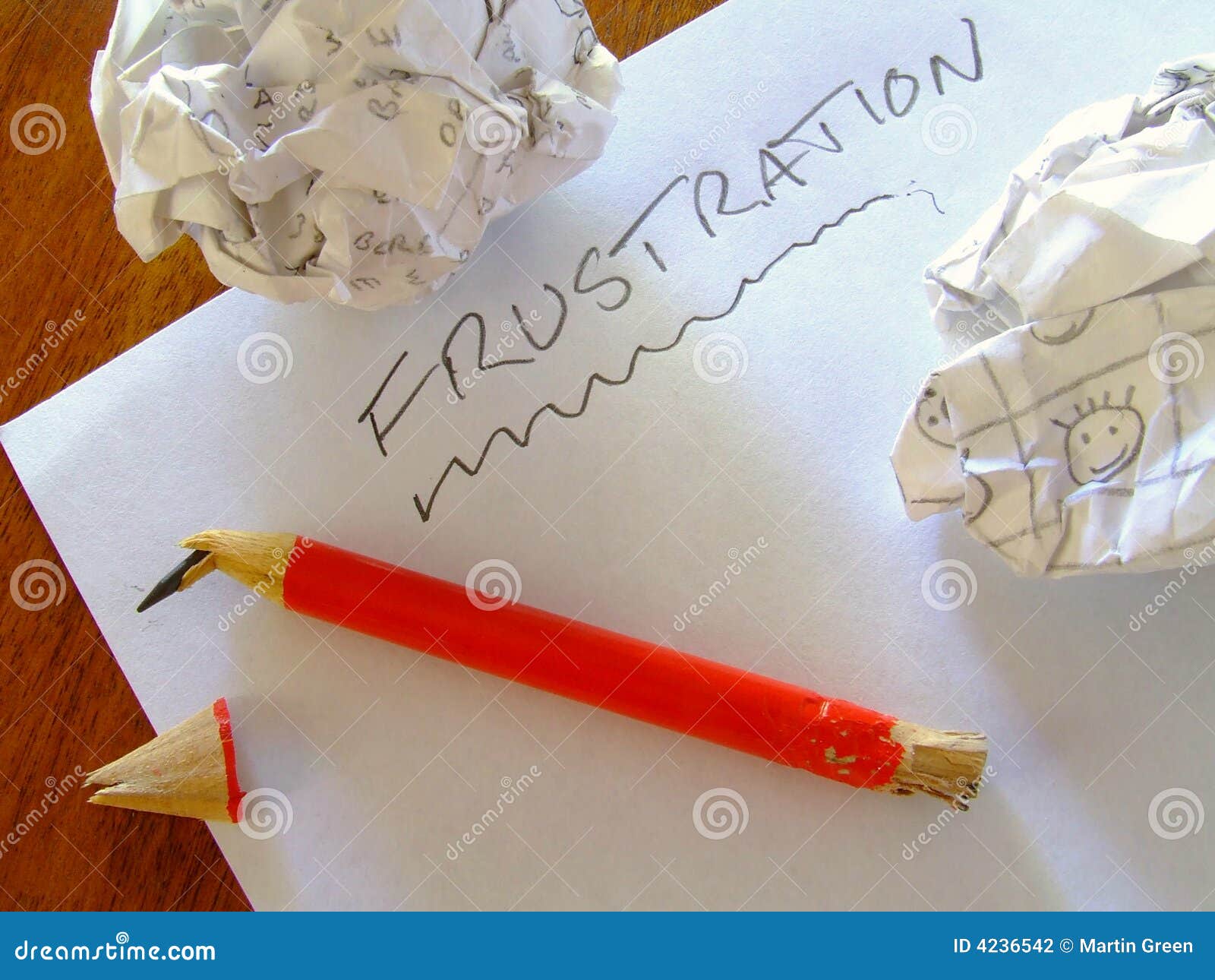 Frustration /B stock photo. Image of creative, difficult - 4236542