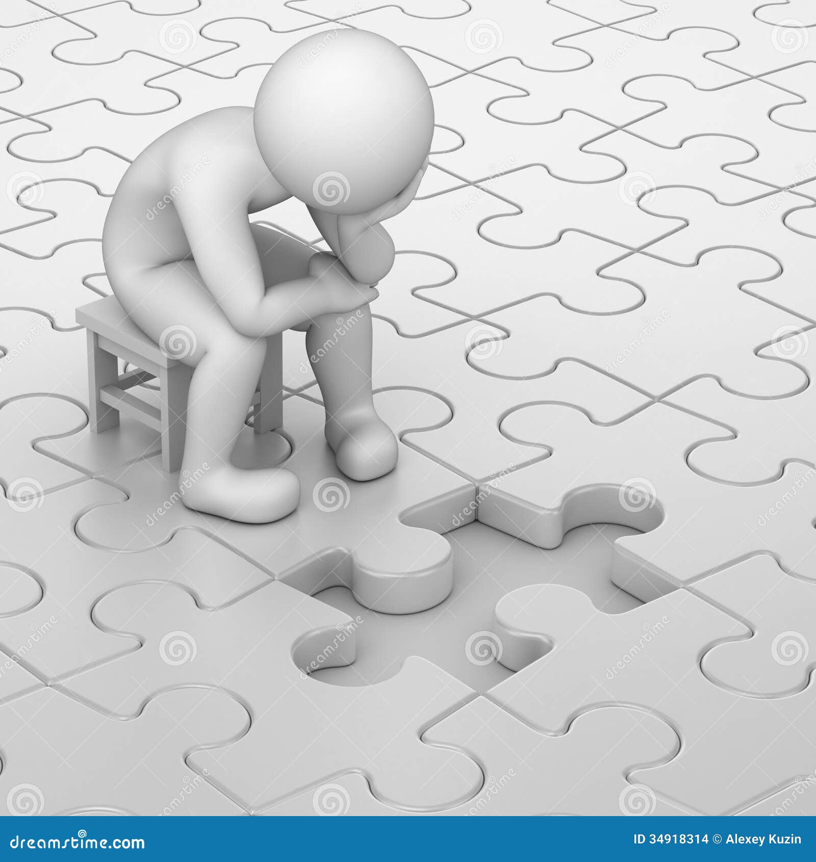 Frustration stock illustration. Illustration of sadness - 34918314