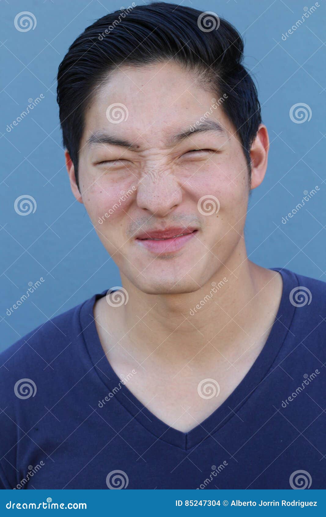 Frustration.Portrait of Young Man Making a Face - Stock Image Stock ...