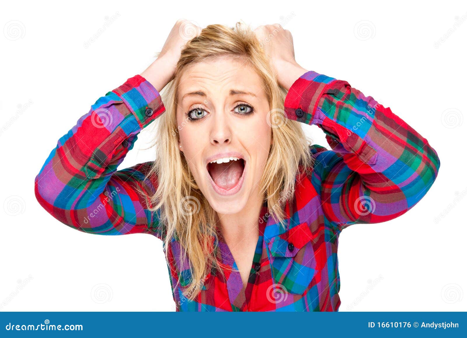 Frustration und Druck stockfoto. Bild von hände, gesicht - 16610176