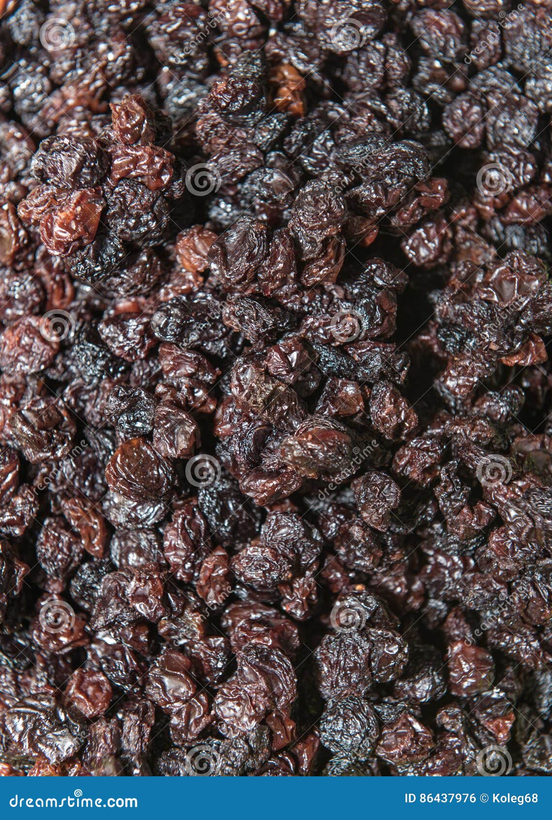 Fruta Azucarada De La Pasa Seca Foto de archivo - Imagen de secado ...