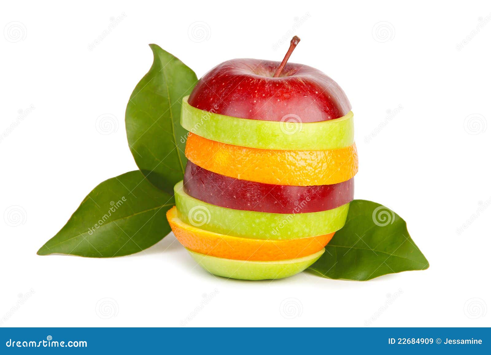 Fruta cortada fresca imagem de stock. Imagem de alimento - 22684909