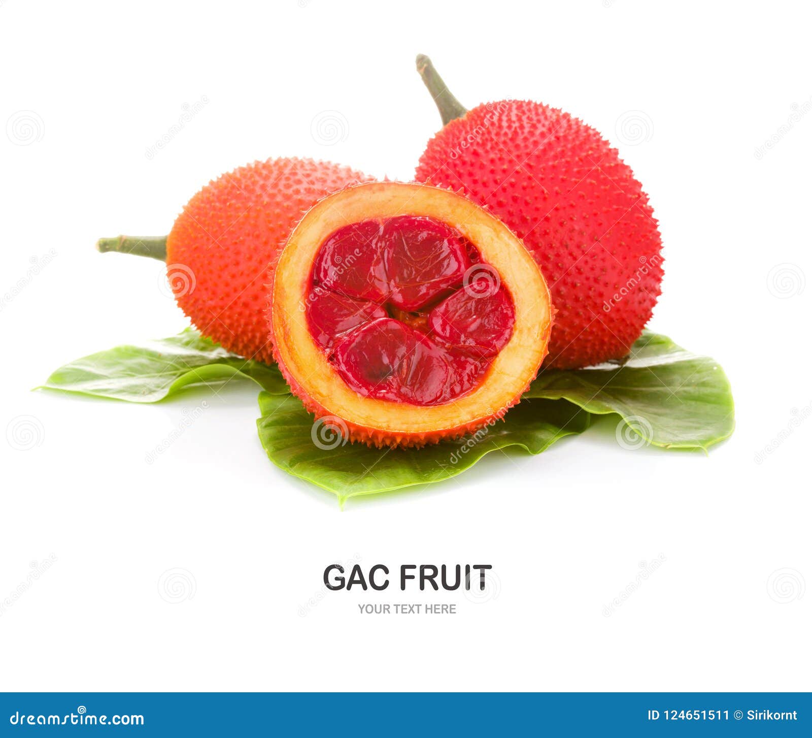 Fruta de Gac imagen de archivo. Imagen de dulce, calabaza - 124651511