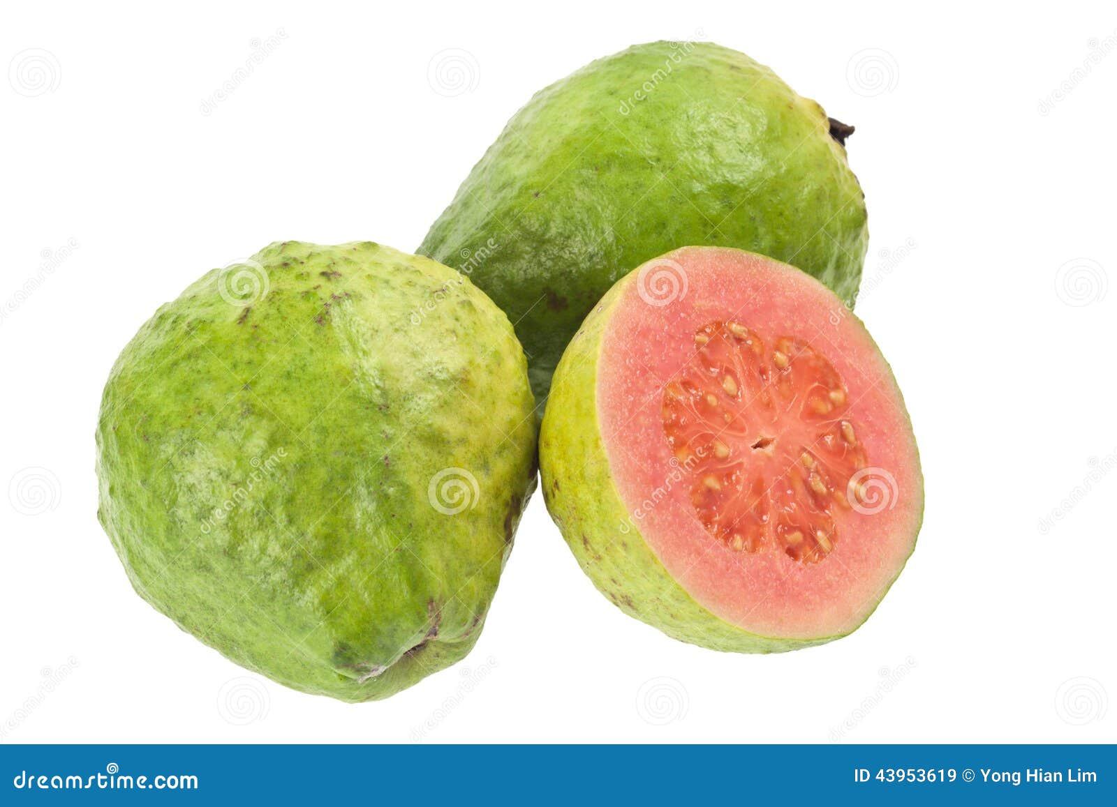 Fruta de guayaba rosada imagen de archivo. Imagen de nutritivo - 43953619