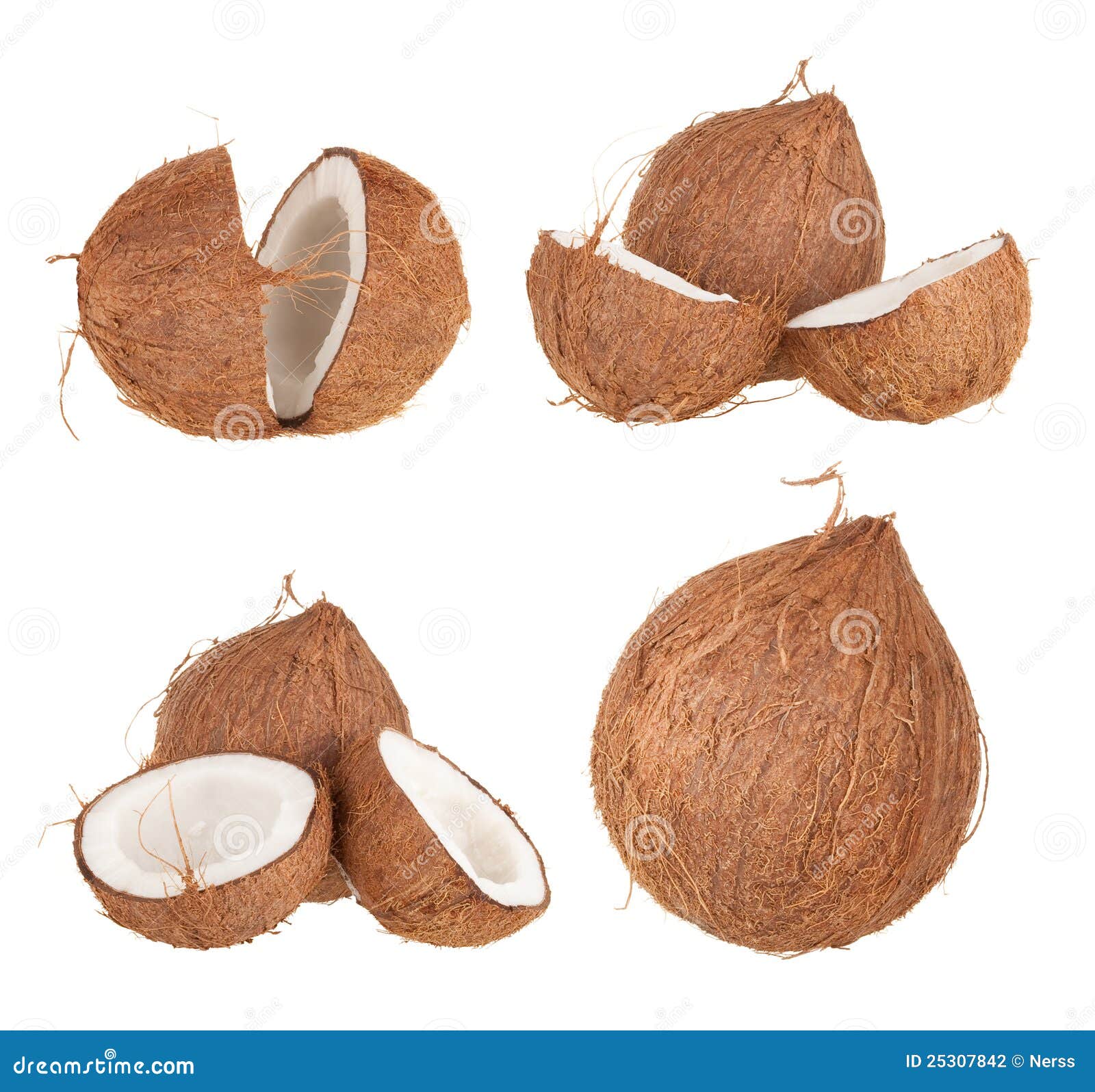 Fruta do coco foto de stock. Imagem de corte, tropical - 25307842