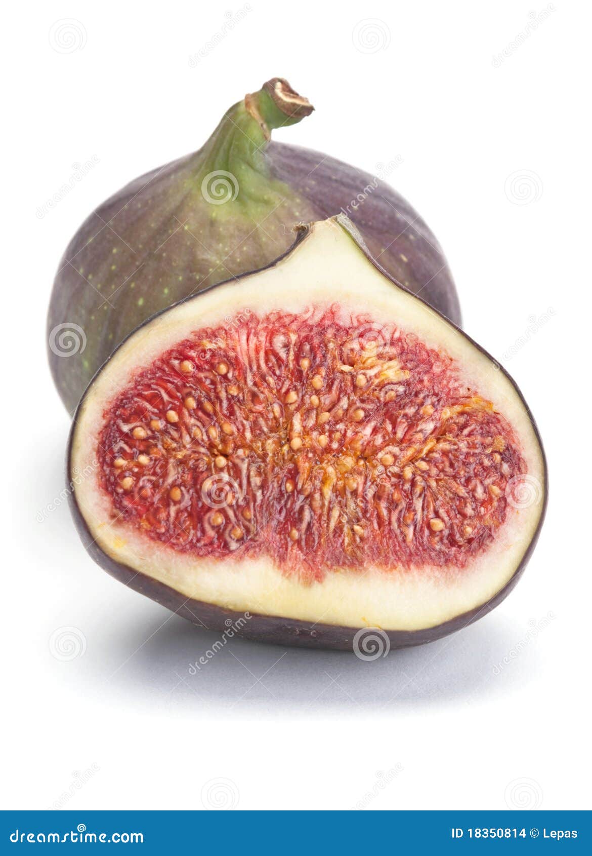 Fruta do figo foto de stock. Imagem de branco, isolado - 18350814