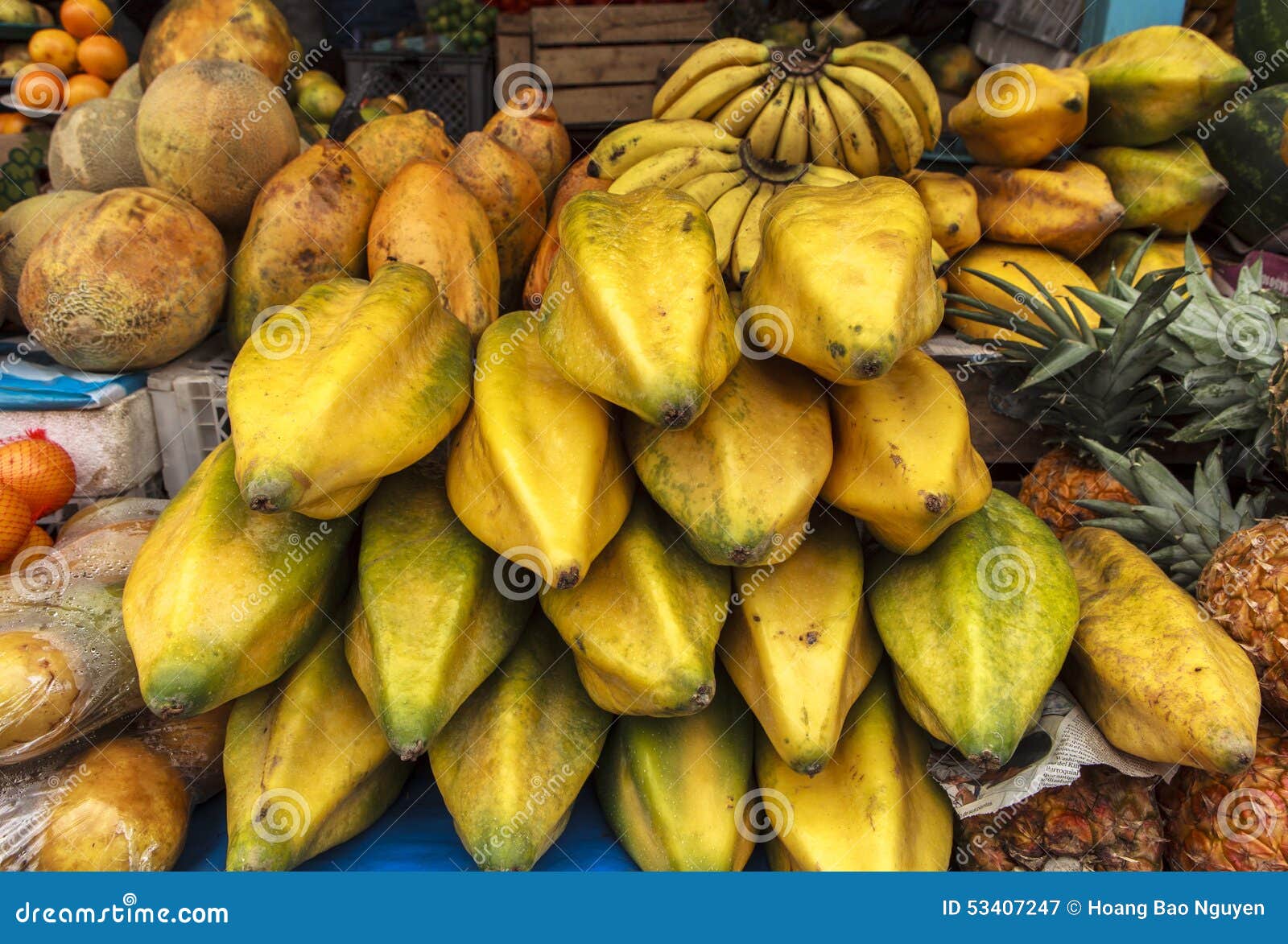 Fruta en Quito, Ecuador imagen de archivo. Imagen de turismo - 53407247