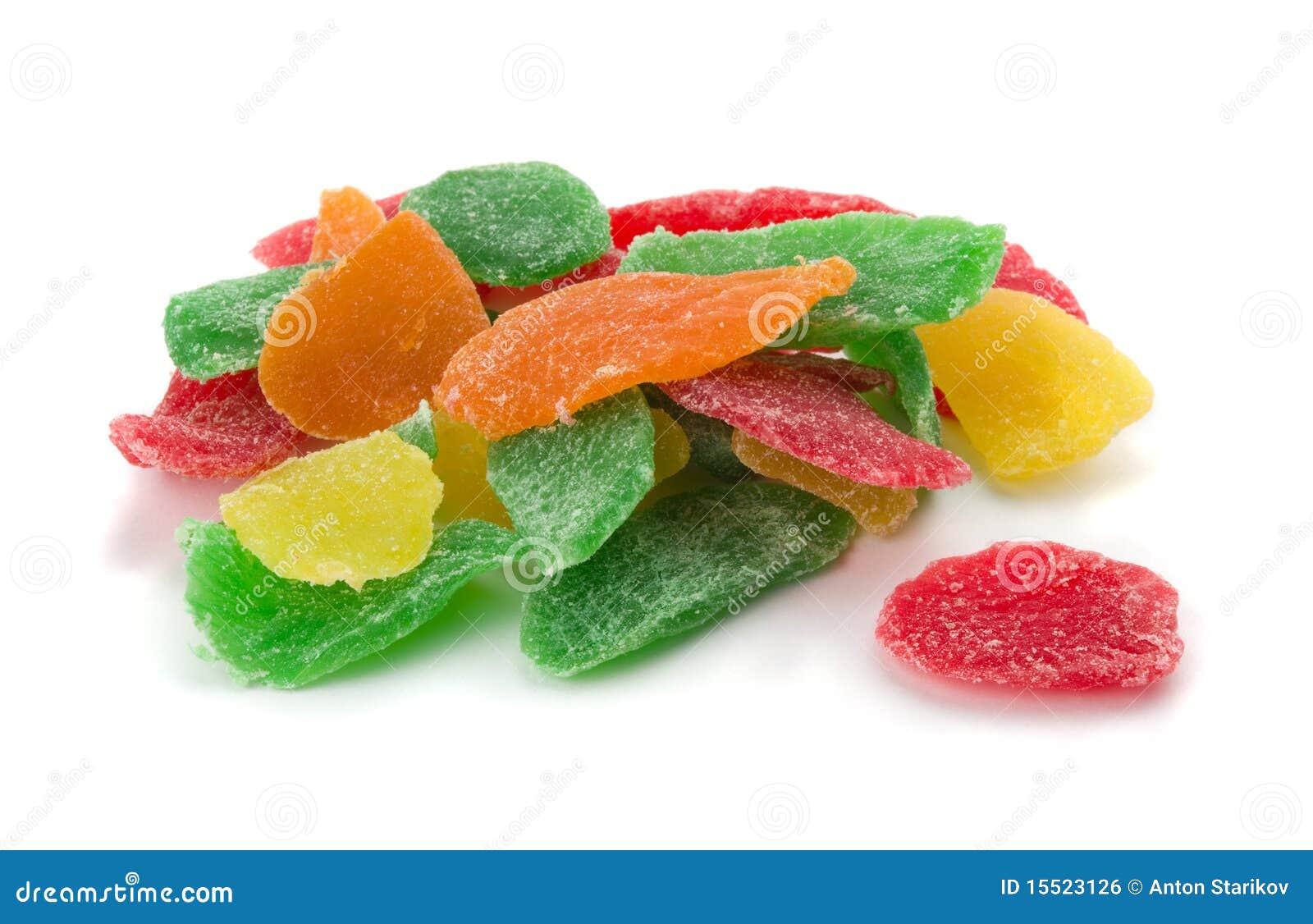 Fruta escarchada foto de archivo. Imagen de cristal, dulce - 15523126