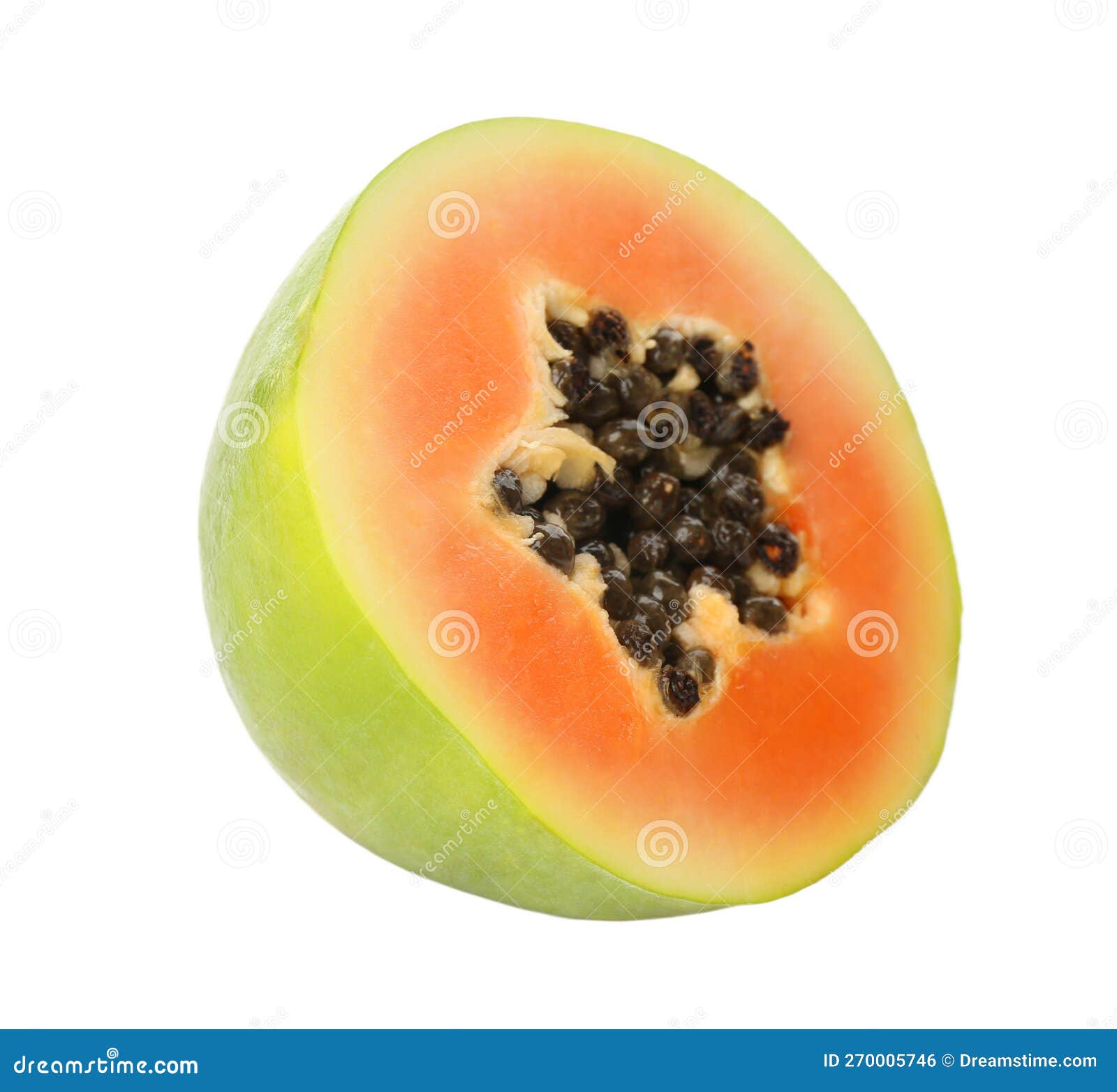 Fruta Fresca Cortada De Papa Aislada En Blanco Foto de archivo - Imagen ...