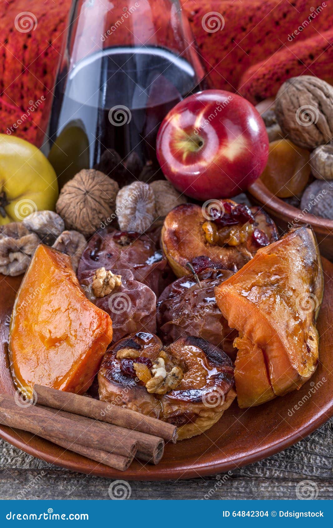 Fruta frita foto de archivo. Imagen de calabaza, postre - 64842304