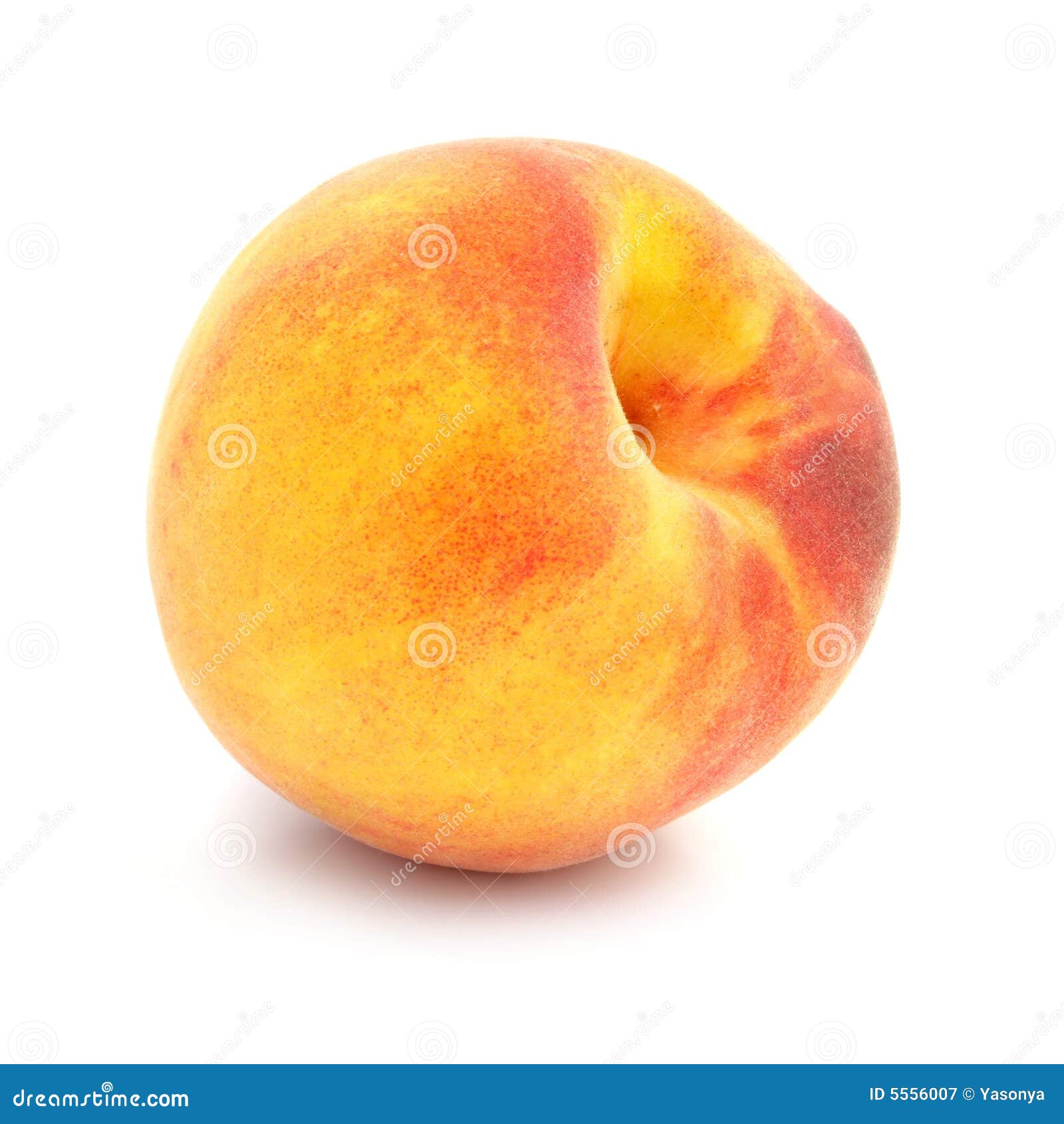 Fruta Madura Do Pêssego Isolada Imagem de Stock - Imagem de sobremesa ...