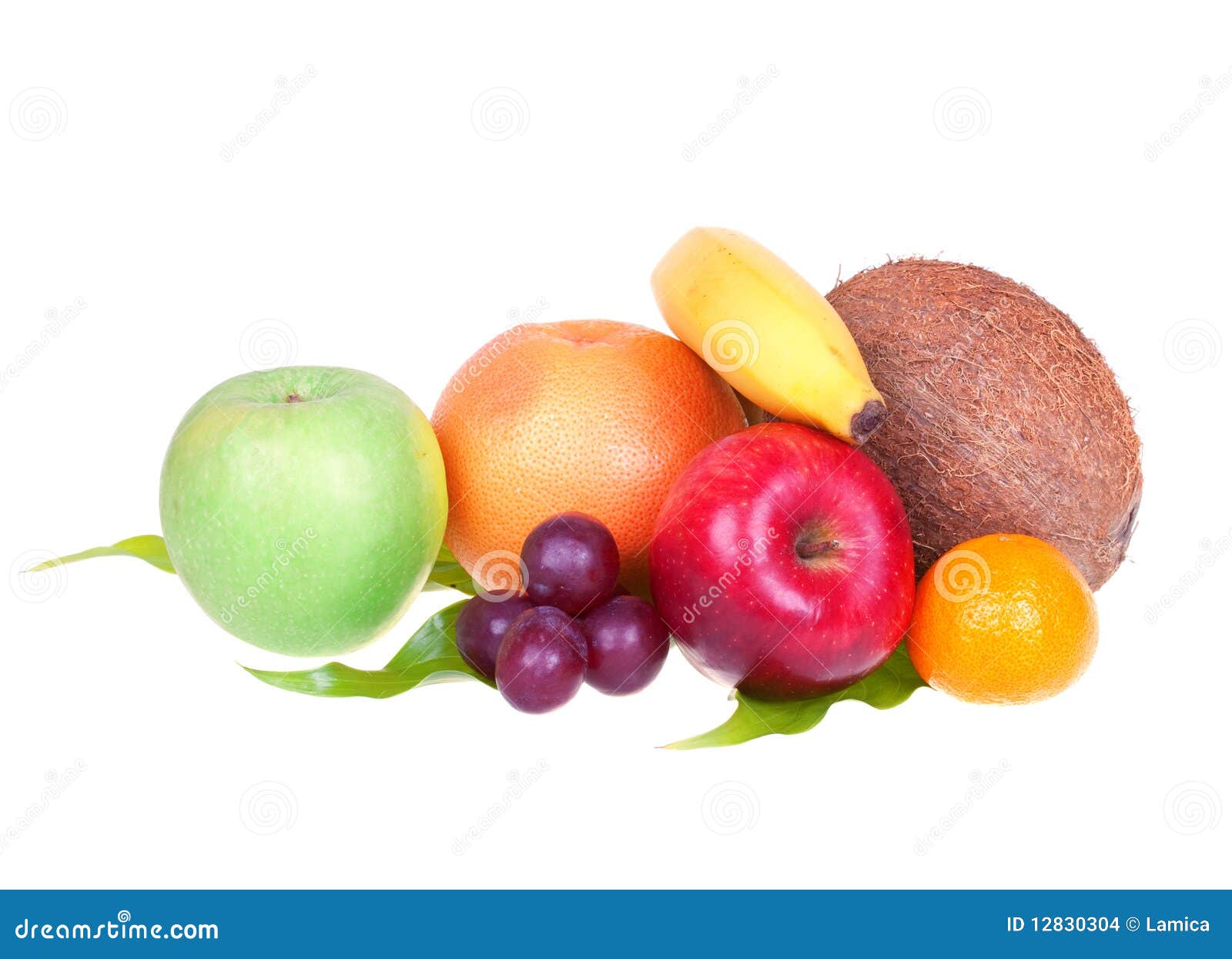 Fruta mezclada foto de archivo. Imagen de coma, fruta - 12830304