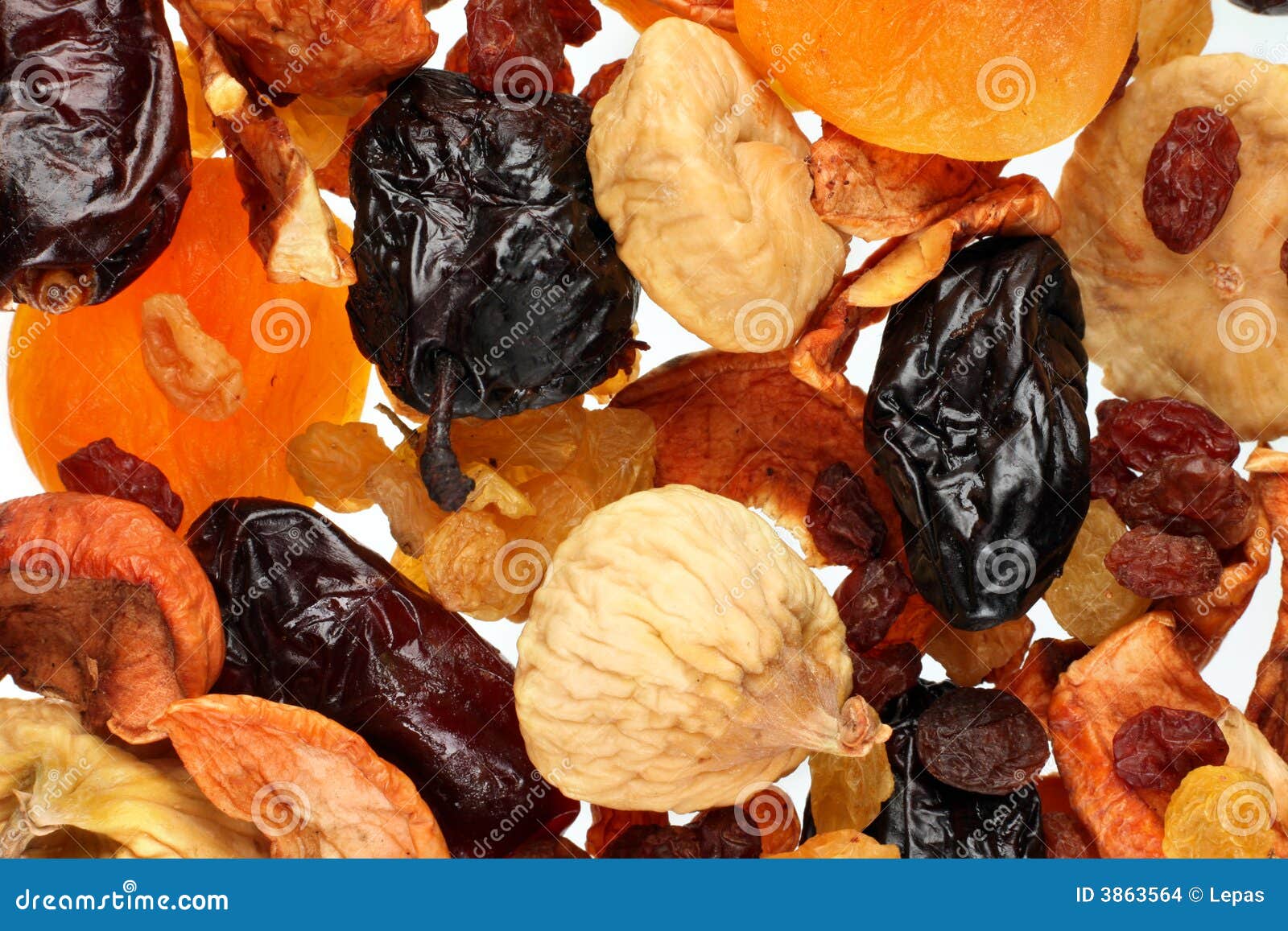 Fruta seca de la mezcla foto de archivo. Imagen de mezcla - 3863564