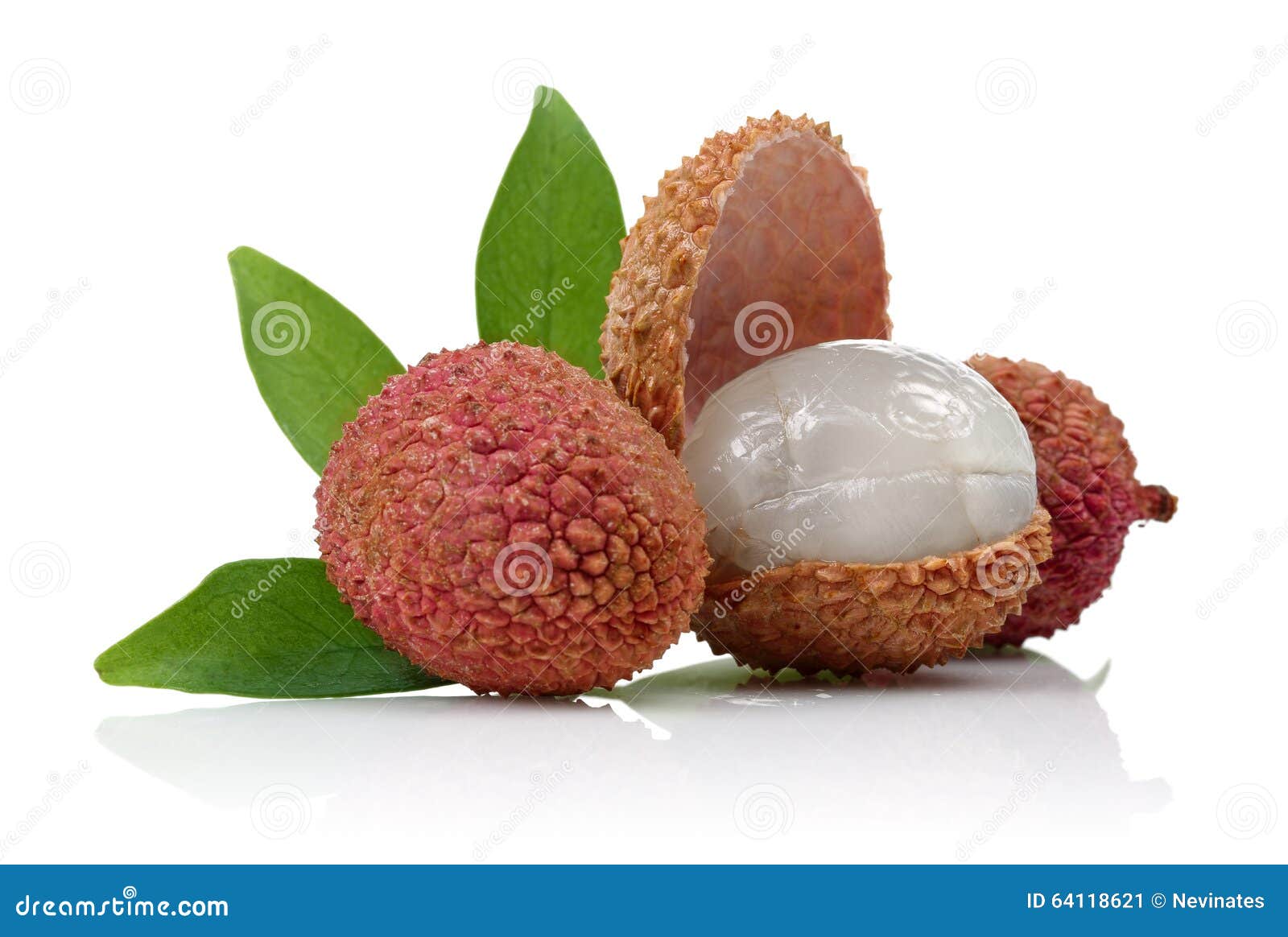 Frutas de Lychee imagem de stock. Imagem de planta, descascado - 64118621