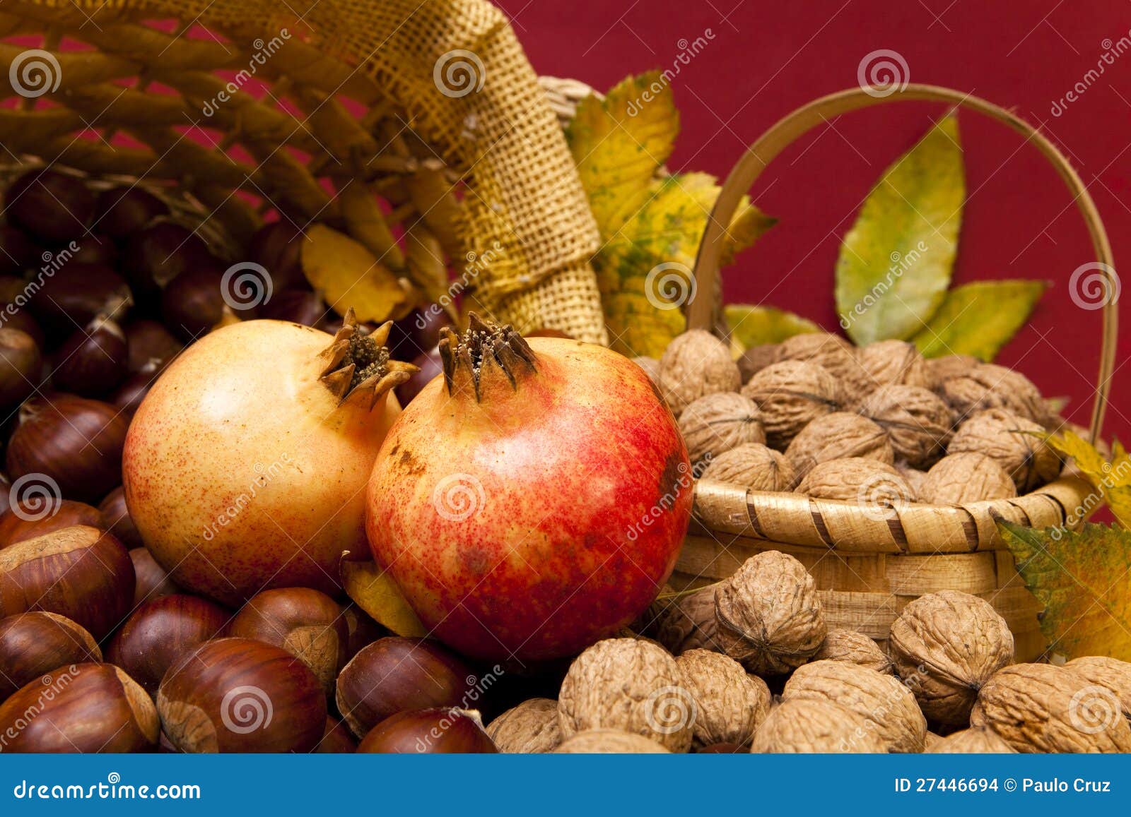 Frutas do outono foto de stock. Imagem de planta, cesta - 27446694